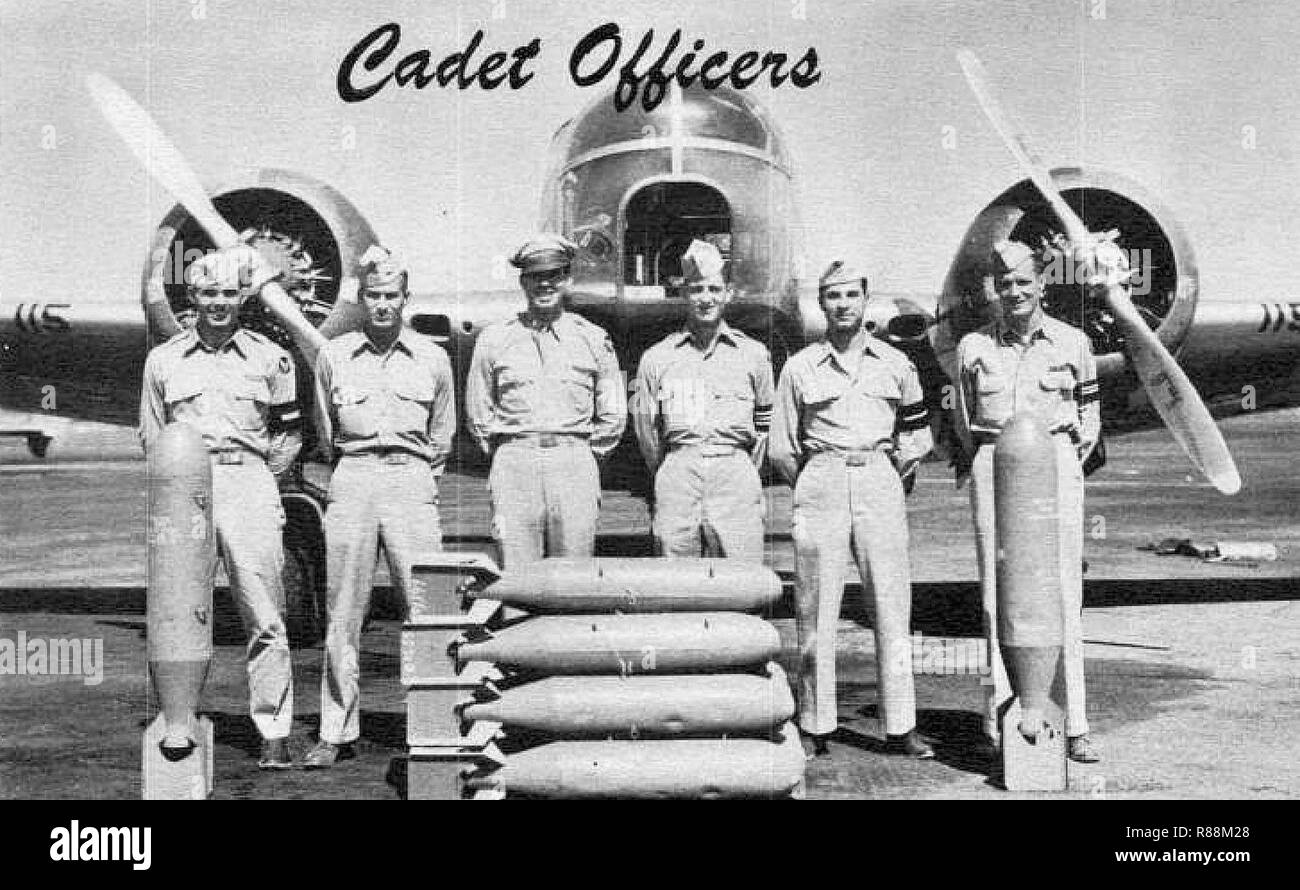Carlsbad Army Airfield - Cadet Officers Stock Photo - Alamy