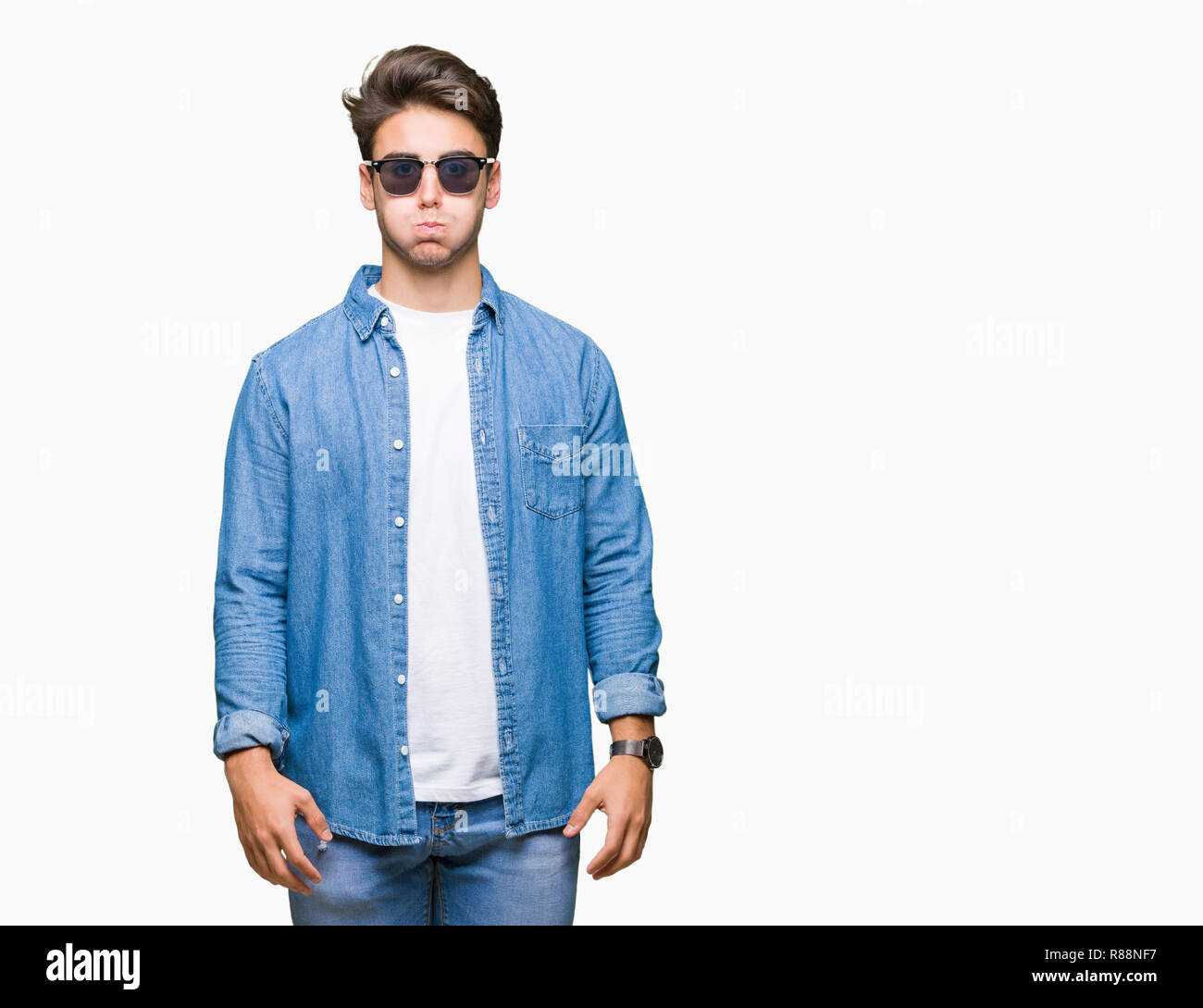 Puff cheek Cut Out Stock Images & Pictures - Alamy