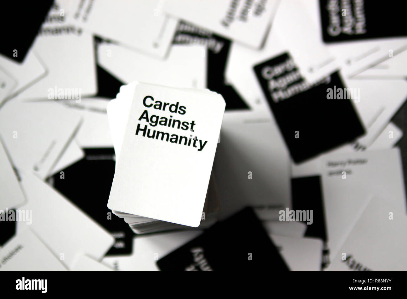Cards Against Humanity card game Stock Photo - Alamy