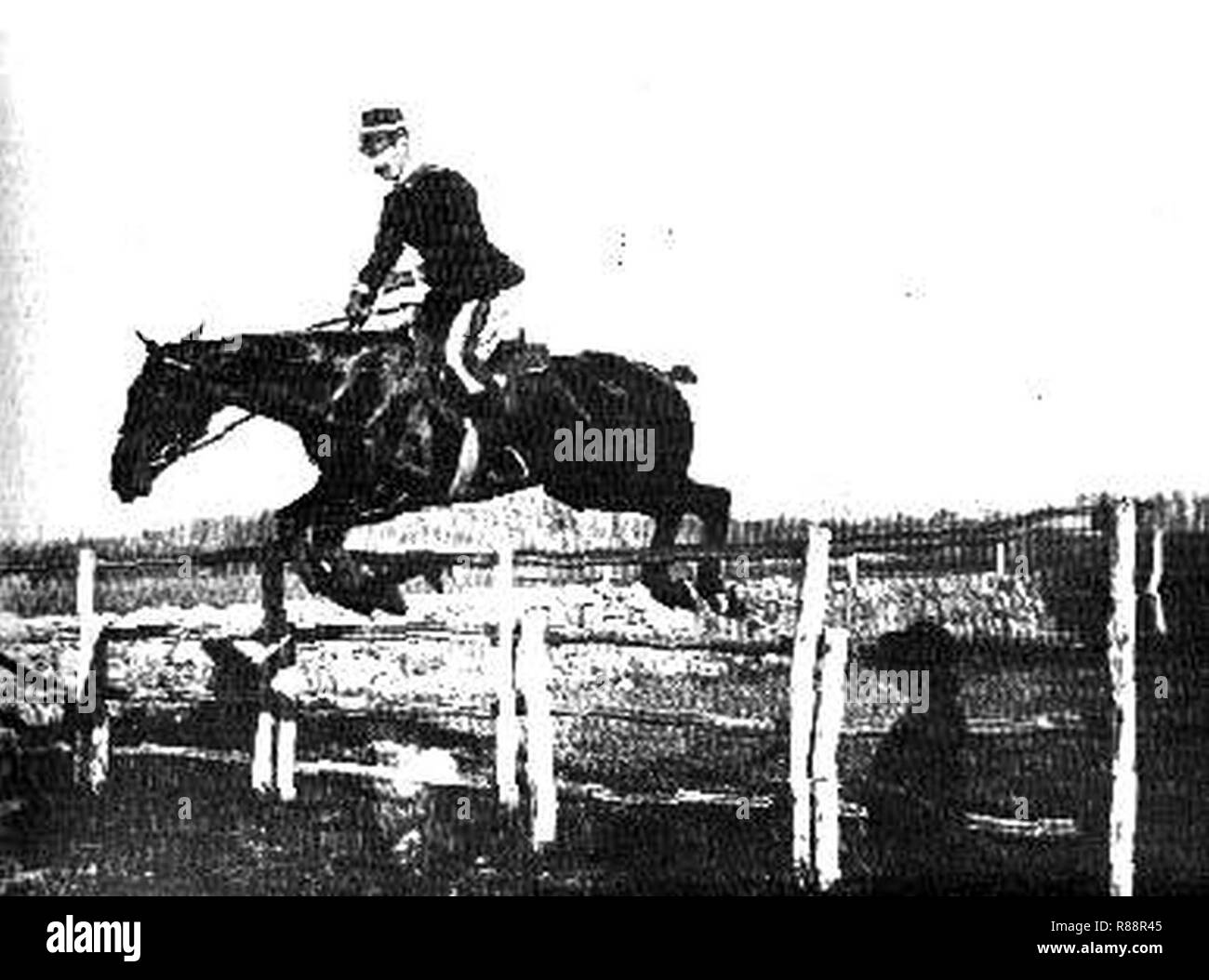 Caprilli itala e staccionata Stock Photo - Alamy