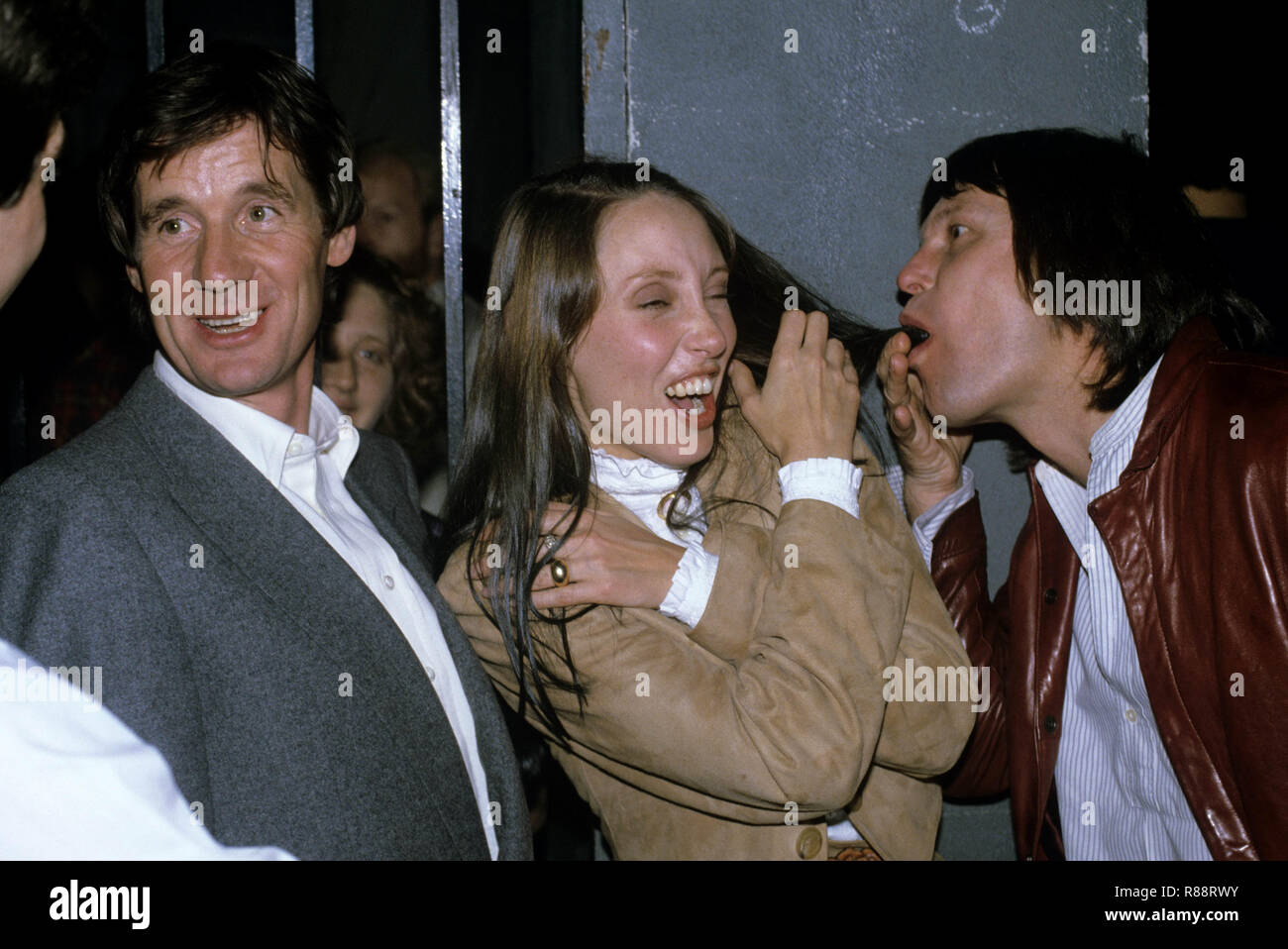 Mike Palin, Shelley Duvall, and Terry Gilliam at the premiere party of ...