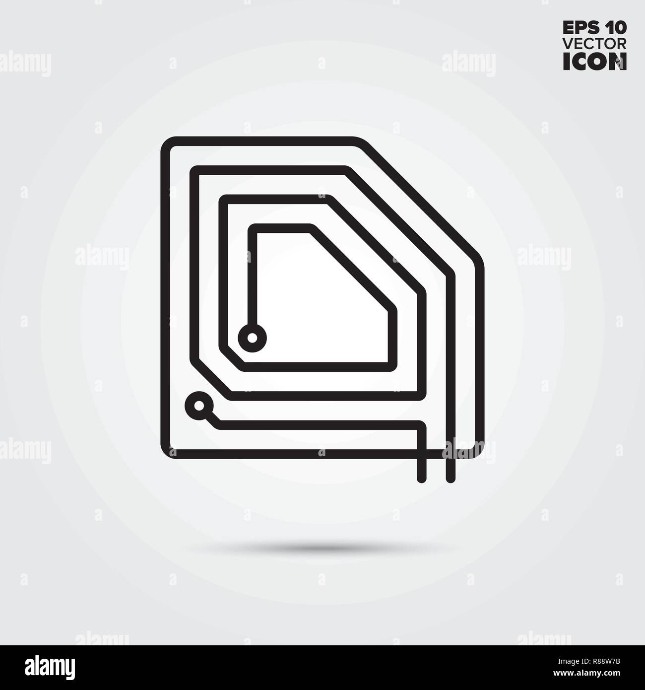 Antenna vector vectors hi-res stock photography and images - Alamy