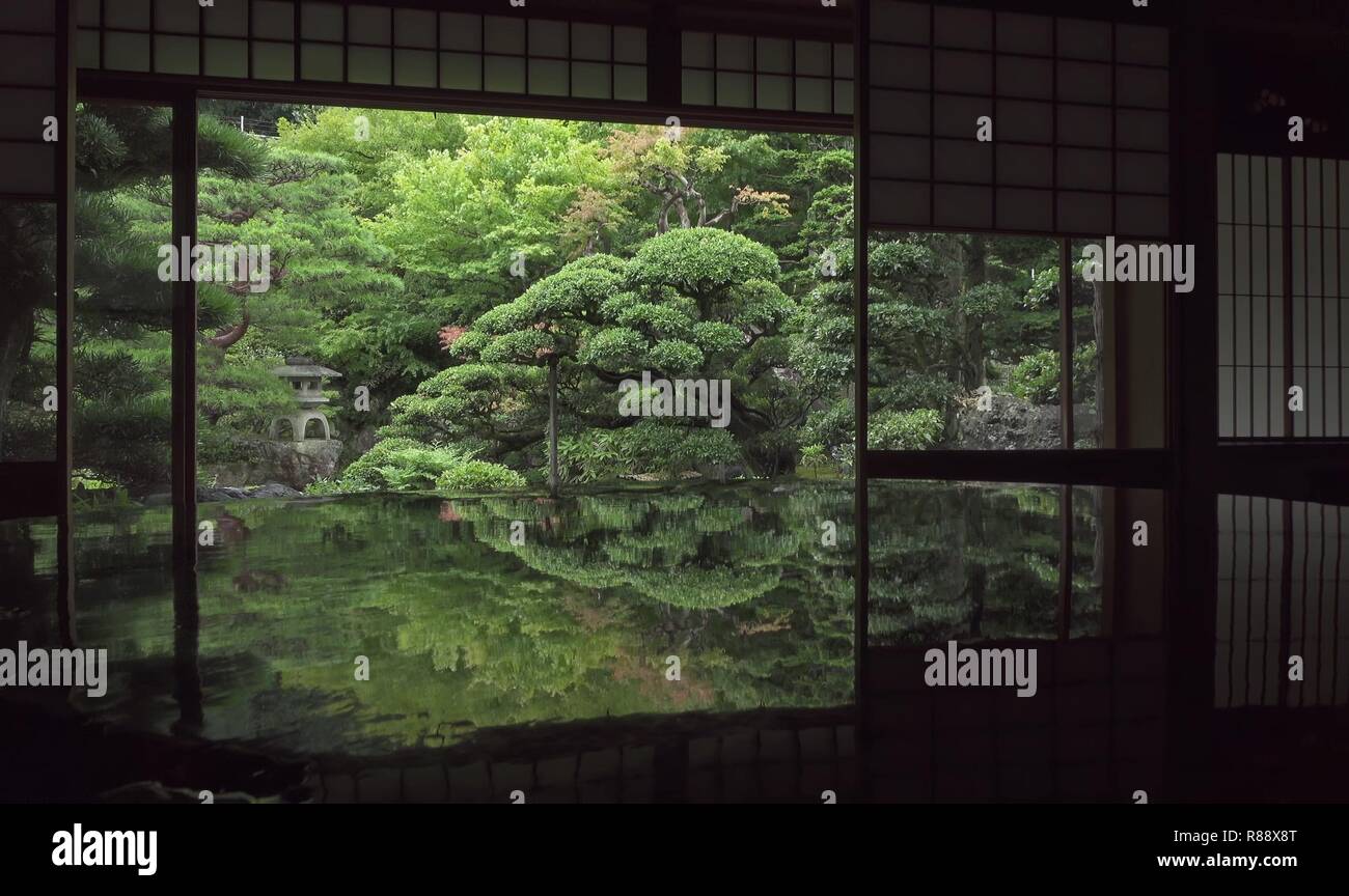 traditional japanese landscape Stock Photo - Alamy