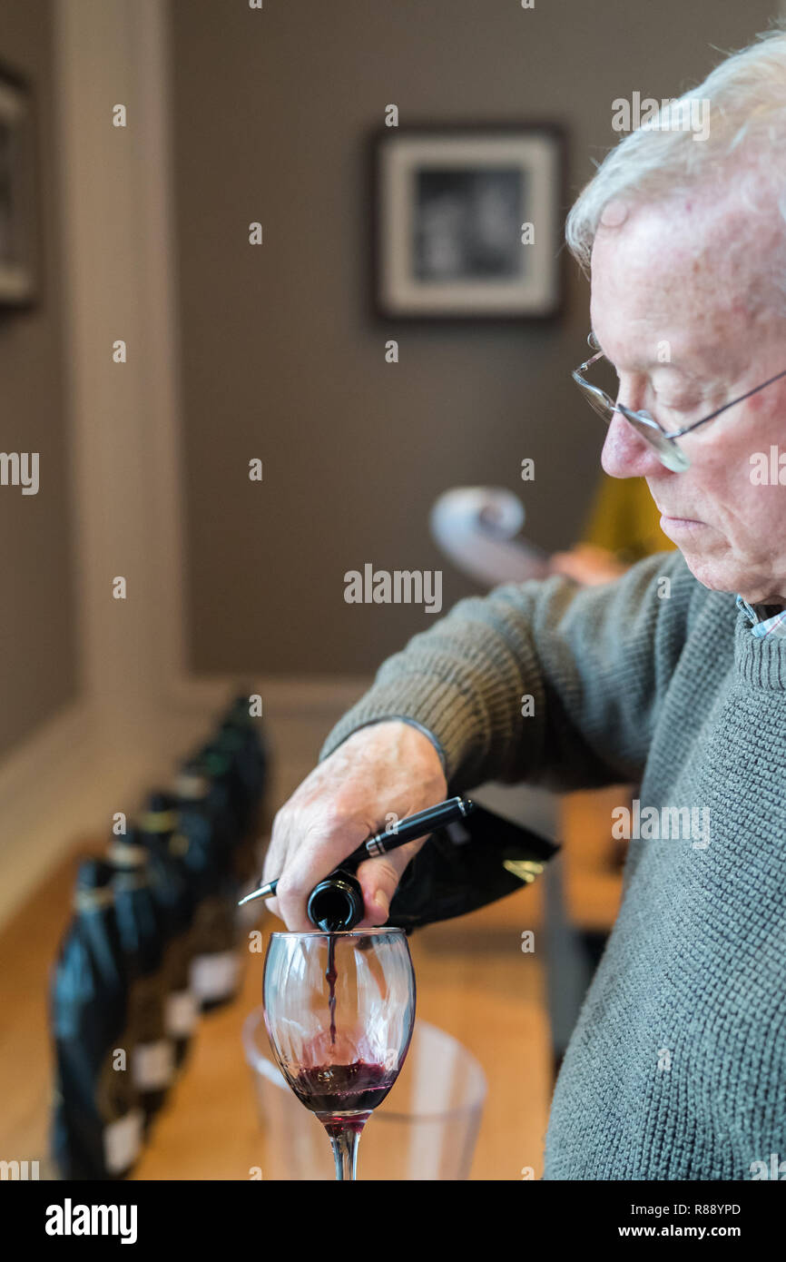 Charles Metcalfe, one of the judges for the 2018 Cellars in the Sky ...