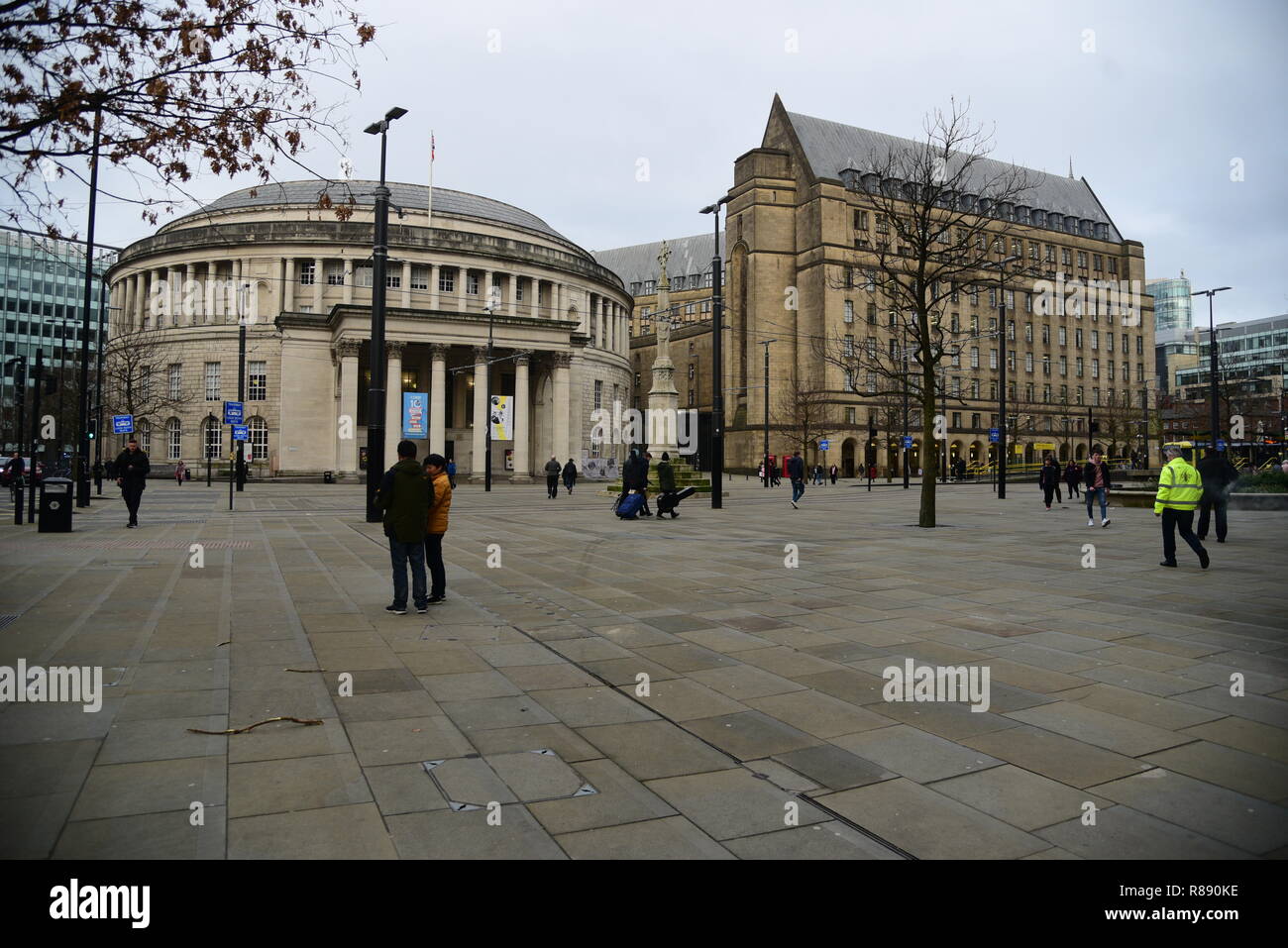 Saint Peter's Square, manchester Stock Photo - Alamy