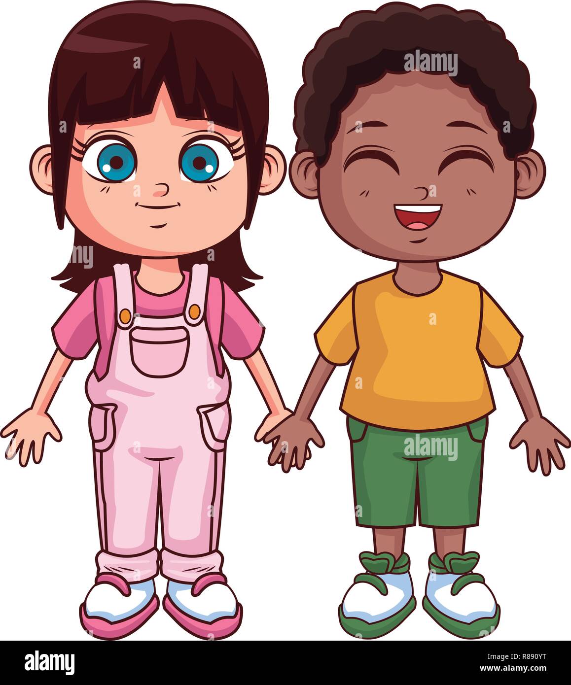 cute children cartoon Stock Vector Image & Art - Alamy