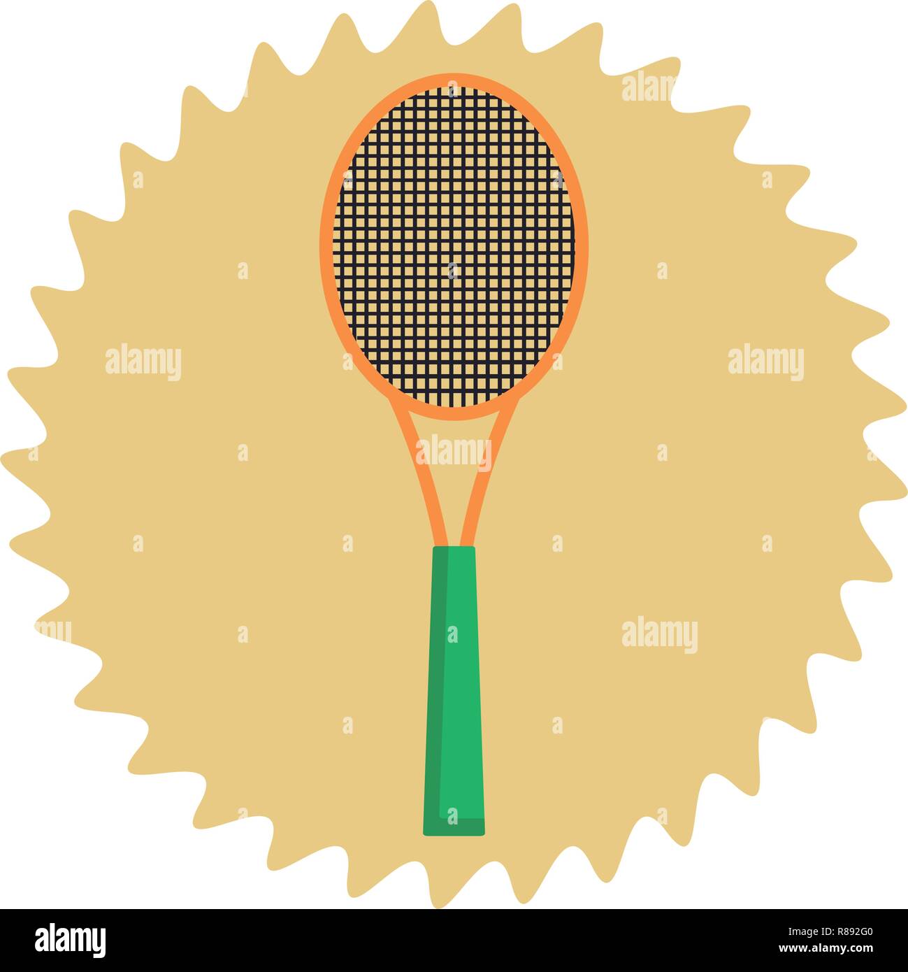 sport racket cartoon Stock Vector Image & Art - Alamy
