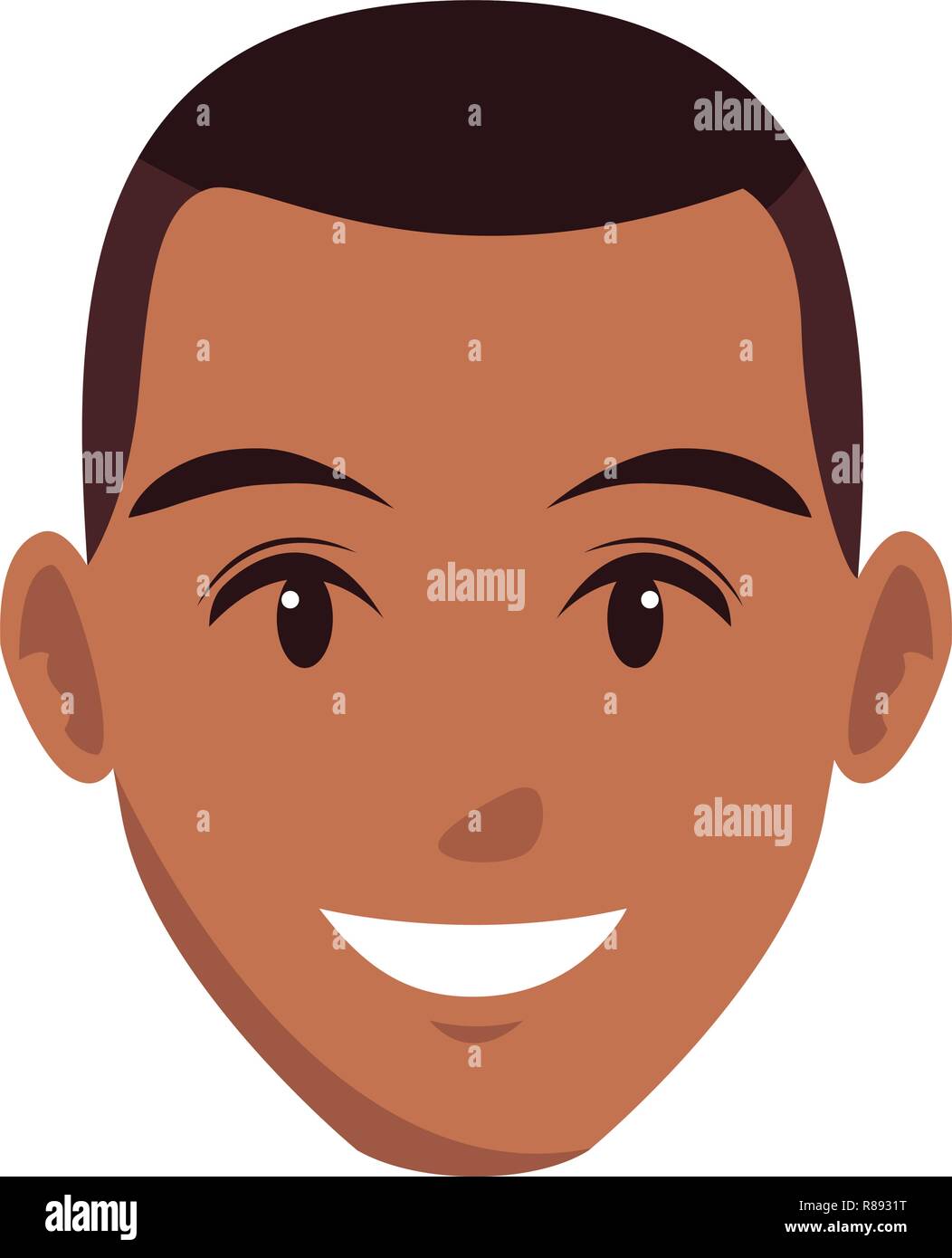 cute man face cartoon Stock Vector Image & Art - Alamy