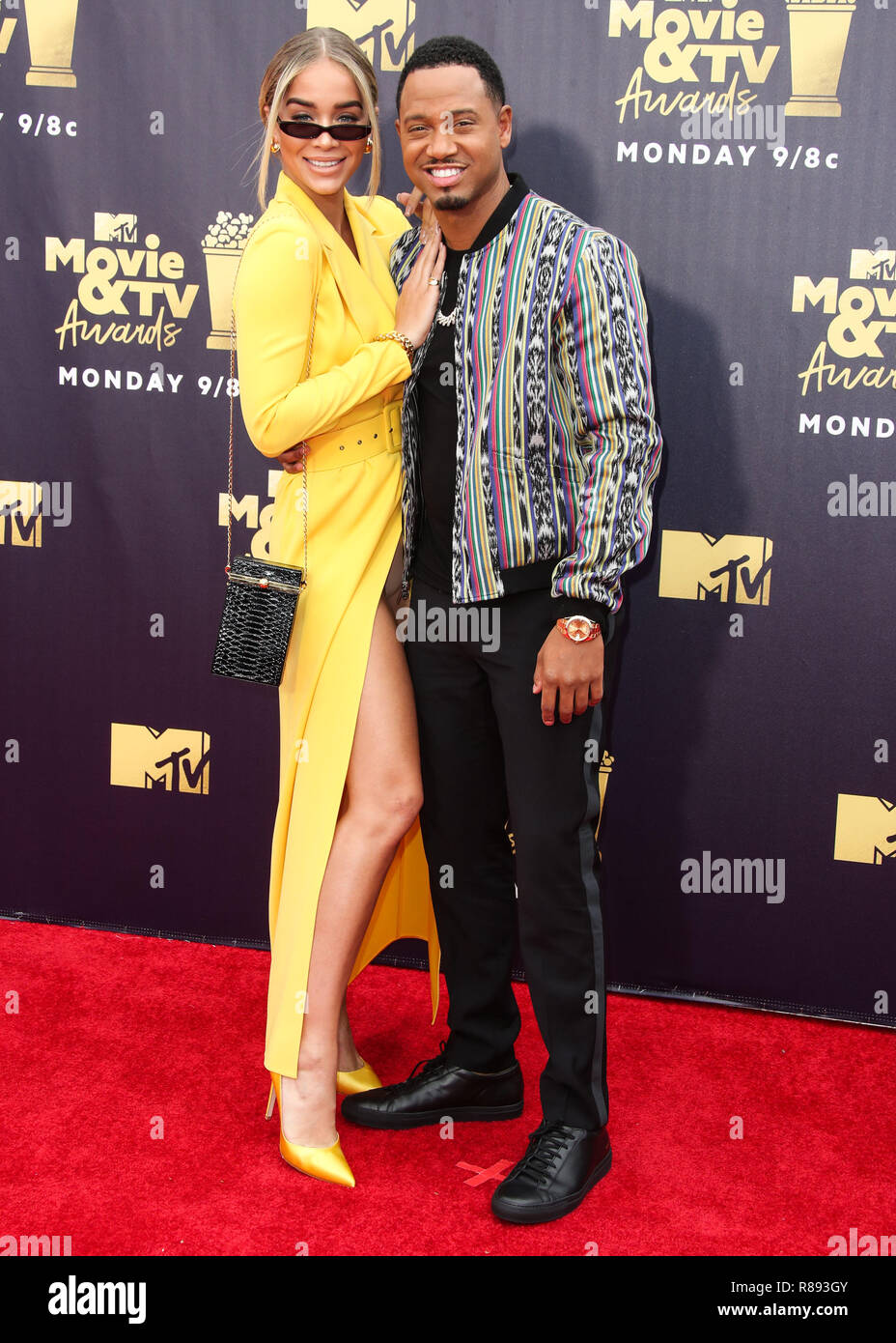 SANTA MONICA, LOS ANGELES, CA, USA - JUNE 16: Jasmine Sanders, Terrence ...