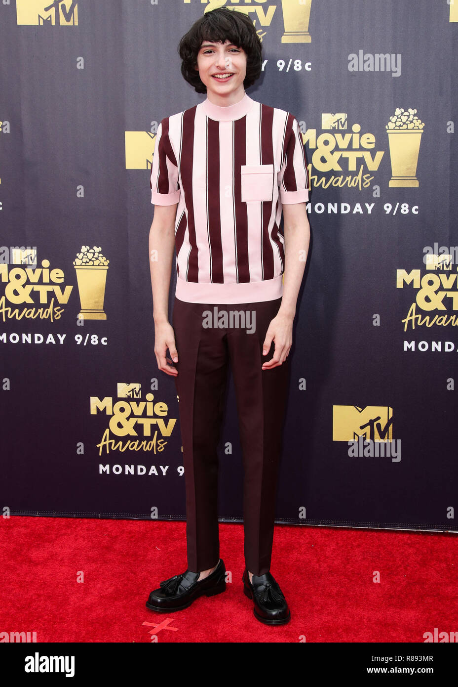 SANTA MONICA, LOS ANGELES, CA, USA - JUNE 16: Finn Wolfhard at the 2018 ...