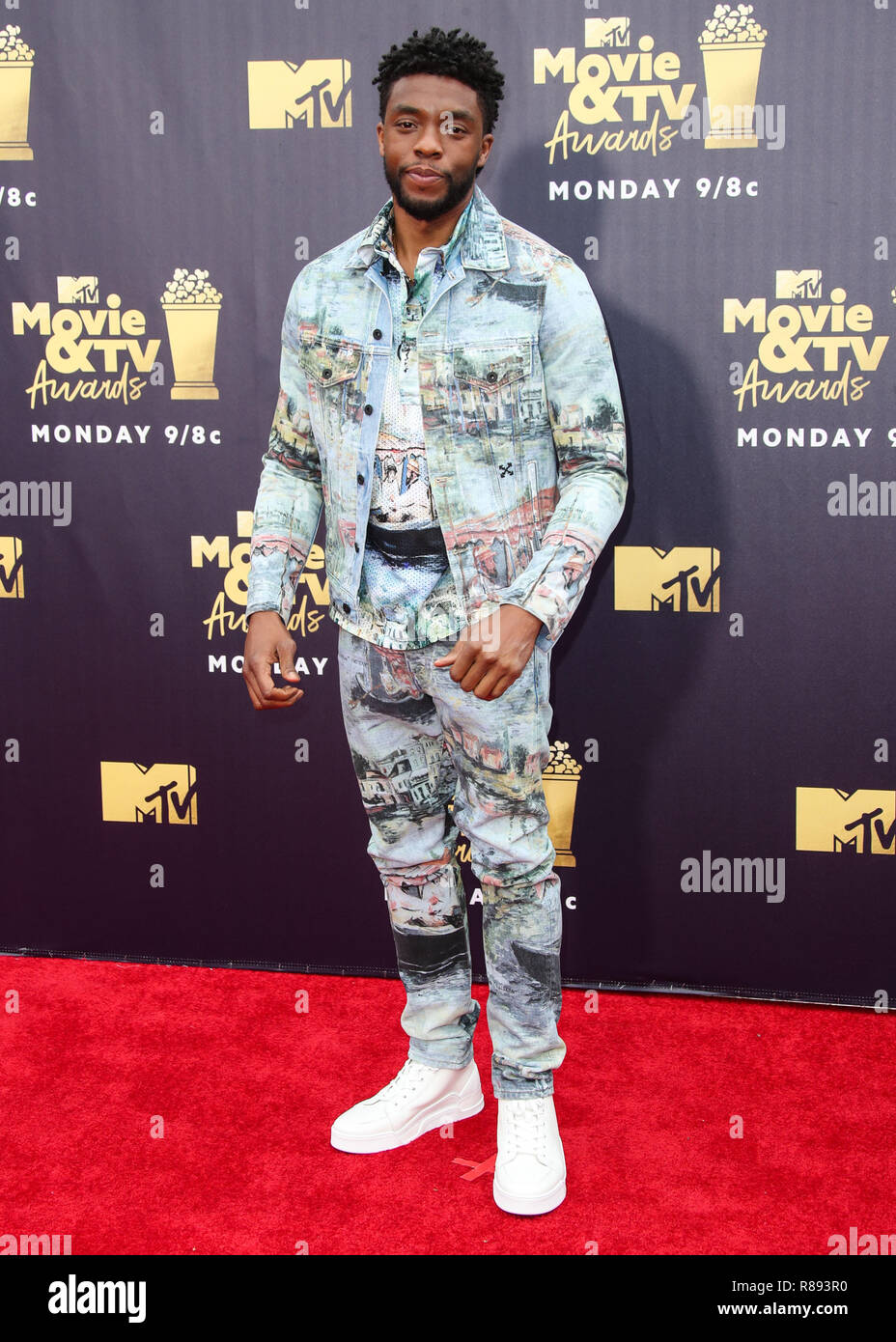 SANTA MONICA, LOS ANGELES, CA, USA - JUNE 16: Chadwick Boseman at the ...