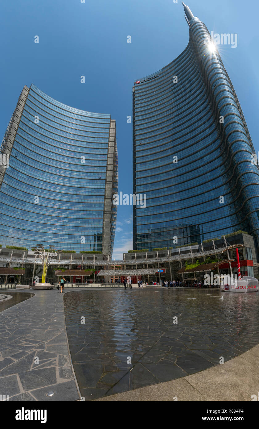 Milan water tower hi-res stock photography and images - Alamy