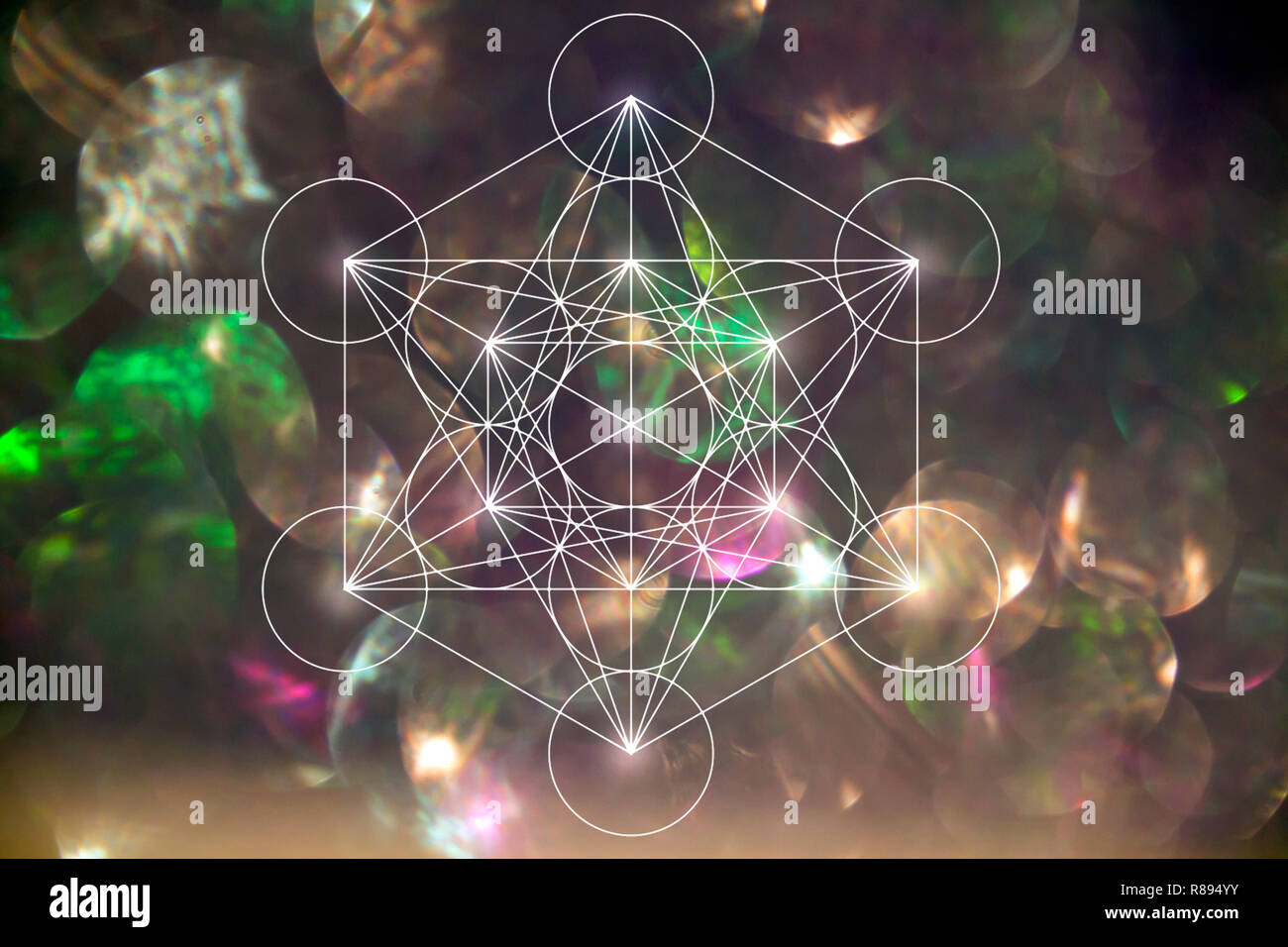 Metatron cube hi-res stock photography and images - Alamy
