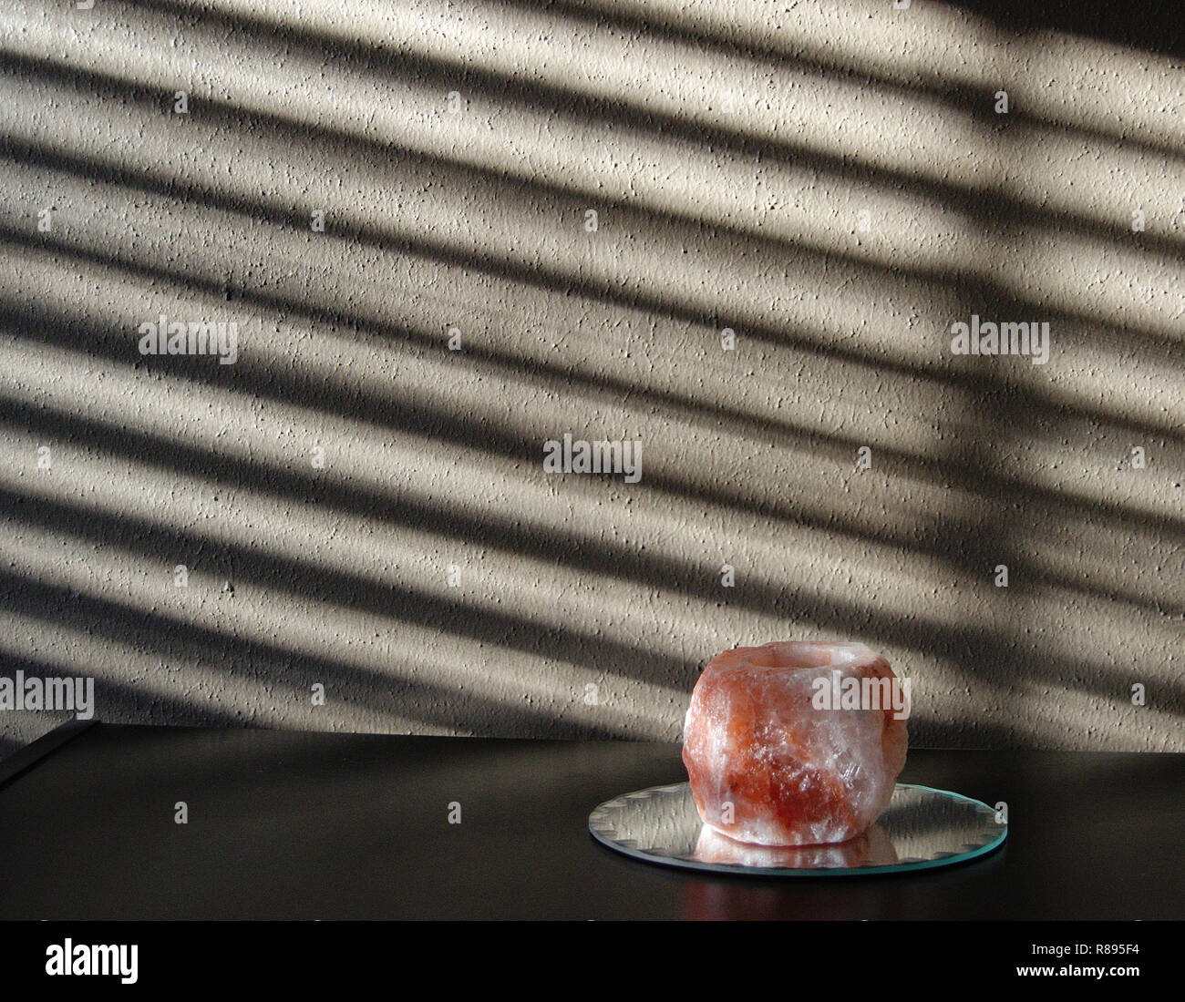 Shade pattern from a window and blinds Stock Photo - Alamy