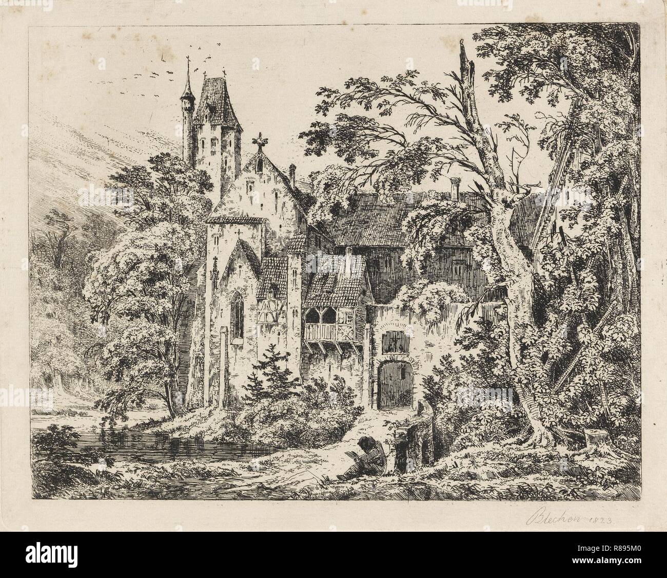 Carl blechen collection hi-res stock photography and images - Alamy