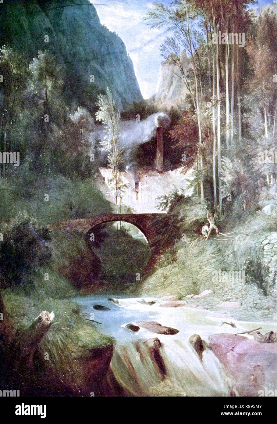 Carl Blechen 004 Stock Photo - Alamy