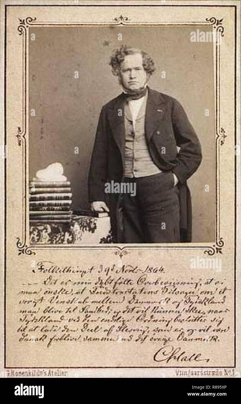 Carl Christian Hall by R. Rosenkilde Stock Photo - Alamy