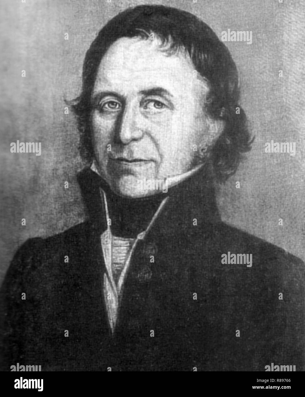 Carl Heinrich Nieberding um 1830 Stock Photo - Alamy