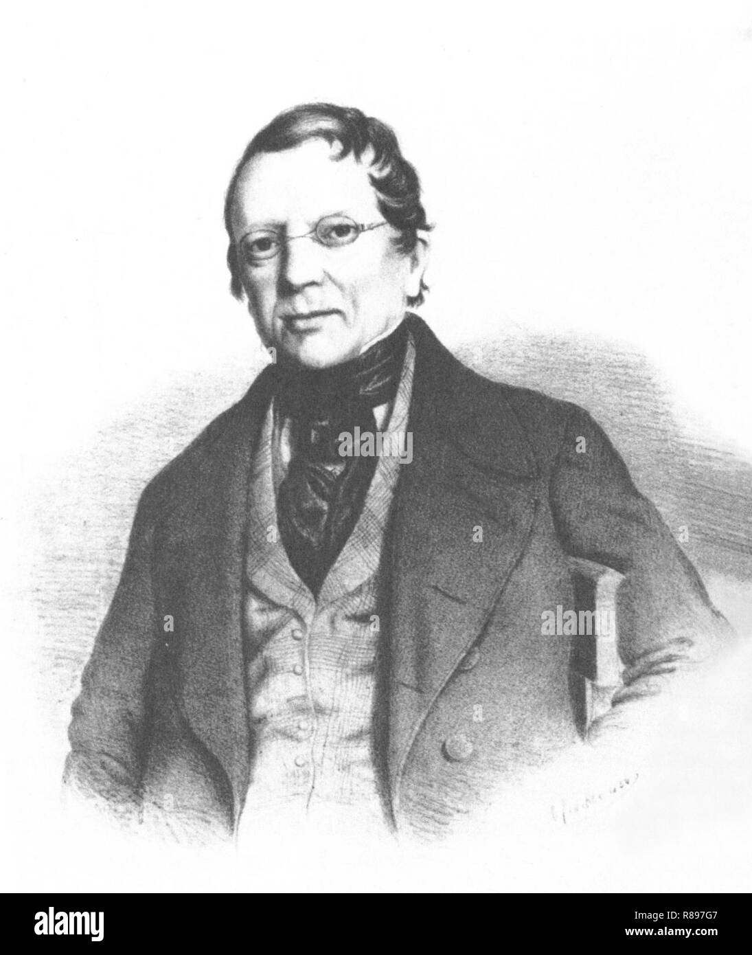 Carl Julius Abel 1856 scan 2 retouched Stock Photo - Alamy