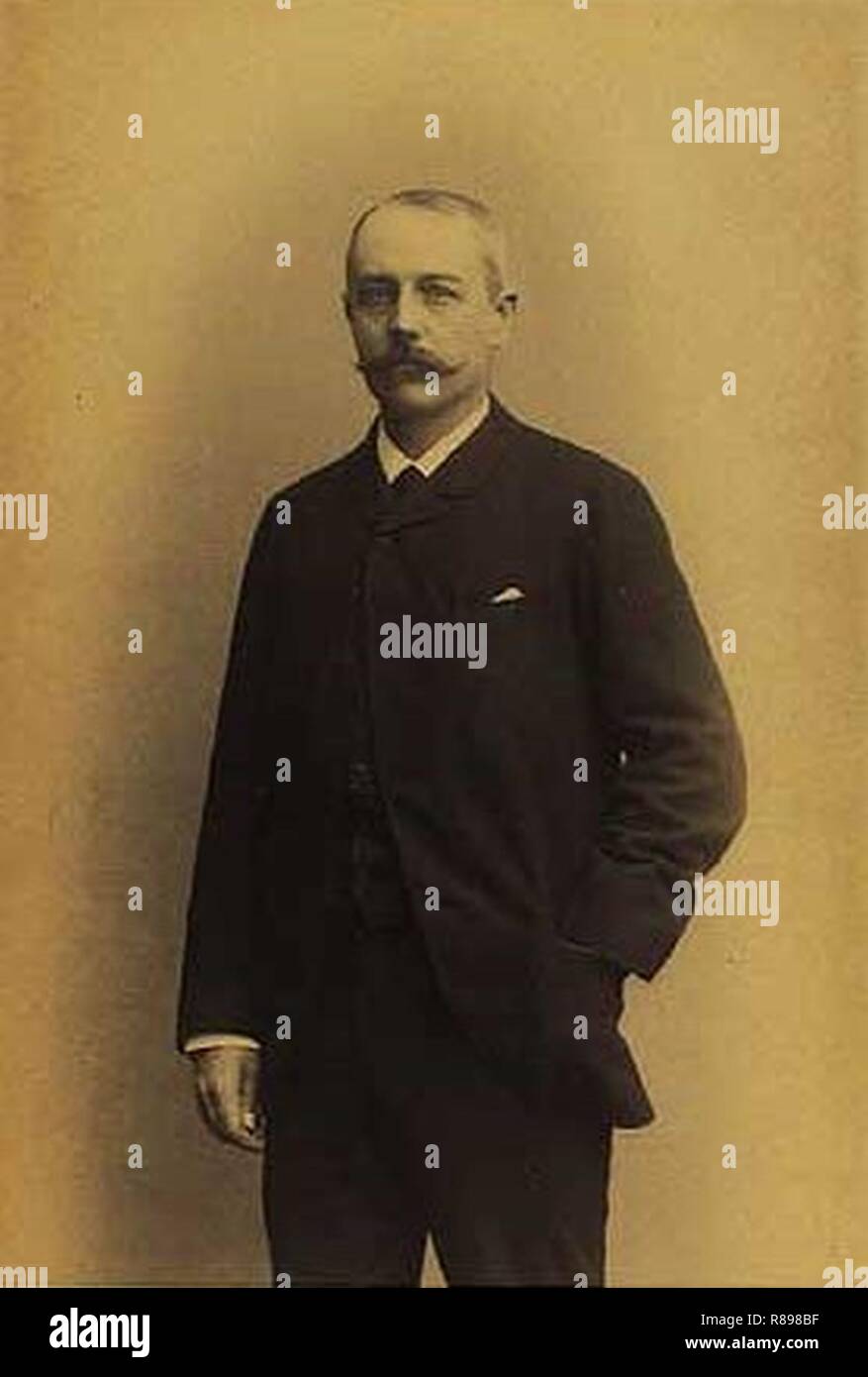 Carl Treschow 1886 by Jens Petersen Stock Photo - Alamy