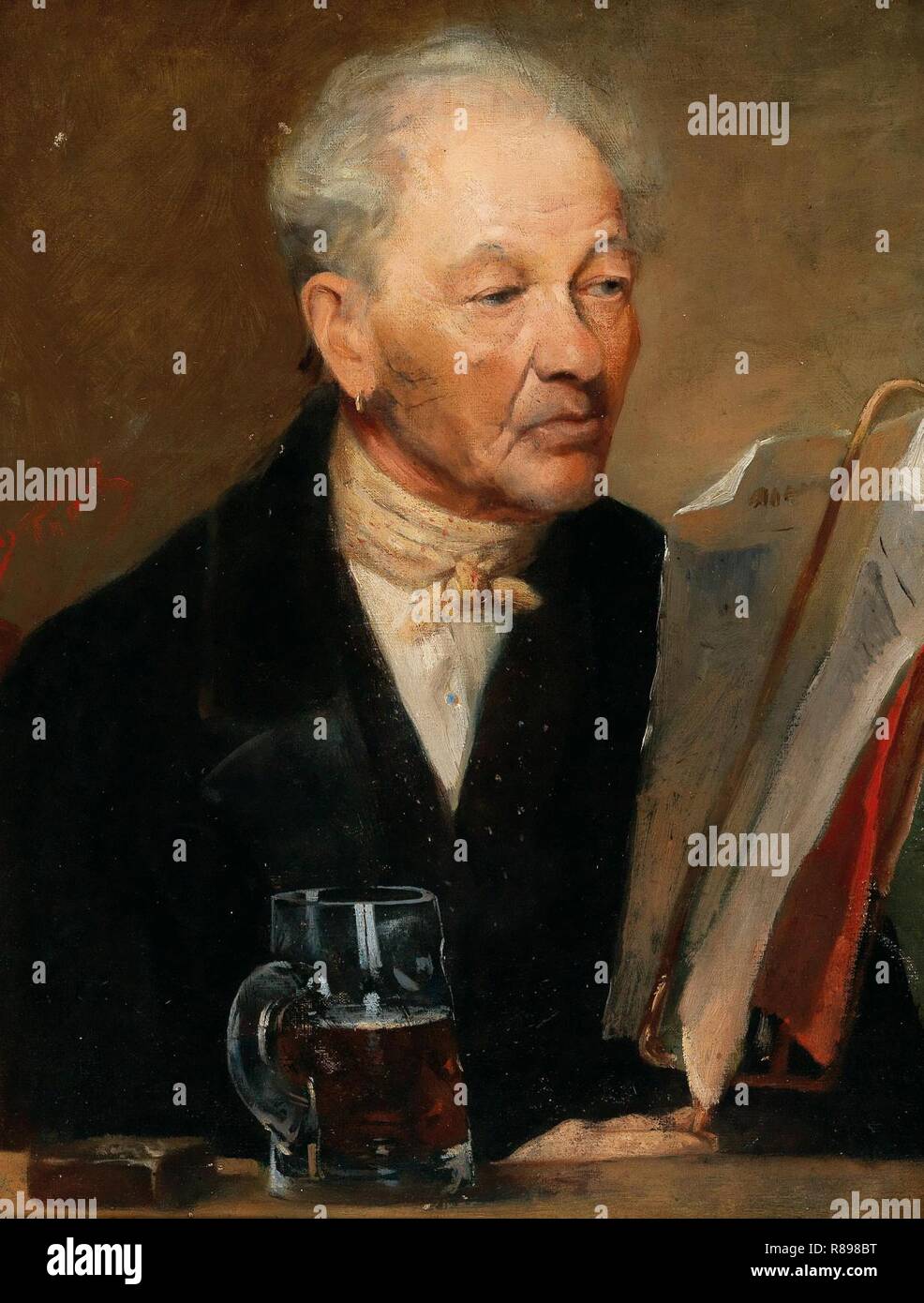 Carl Trost - The Avid Reader Stock Photo - Alamy