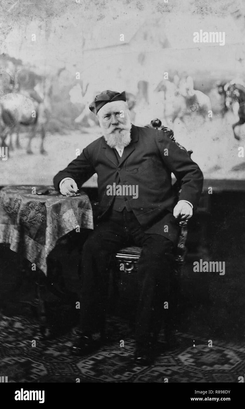 Carl von Blaas, self-portrait Stock Photo - Alamy