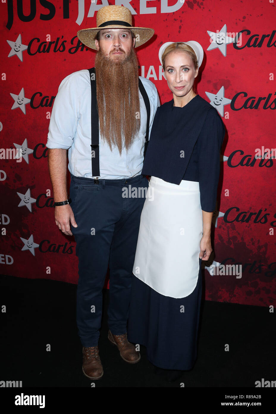 HOLLYWOOD, LOS ANGELES, CA, USA - OCTOBER 27: Daniel Spink, Holly Spink ...