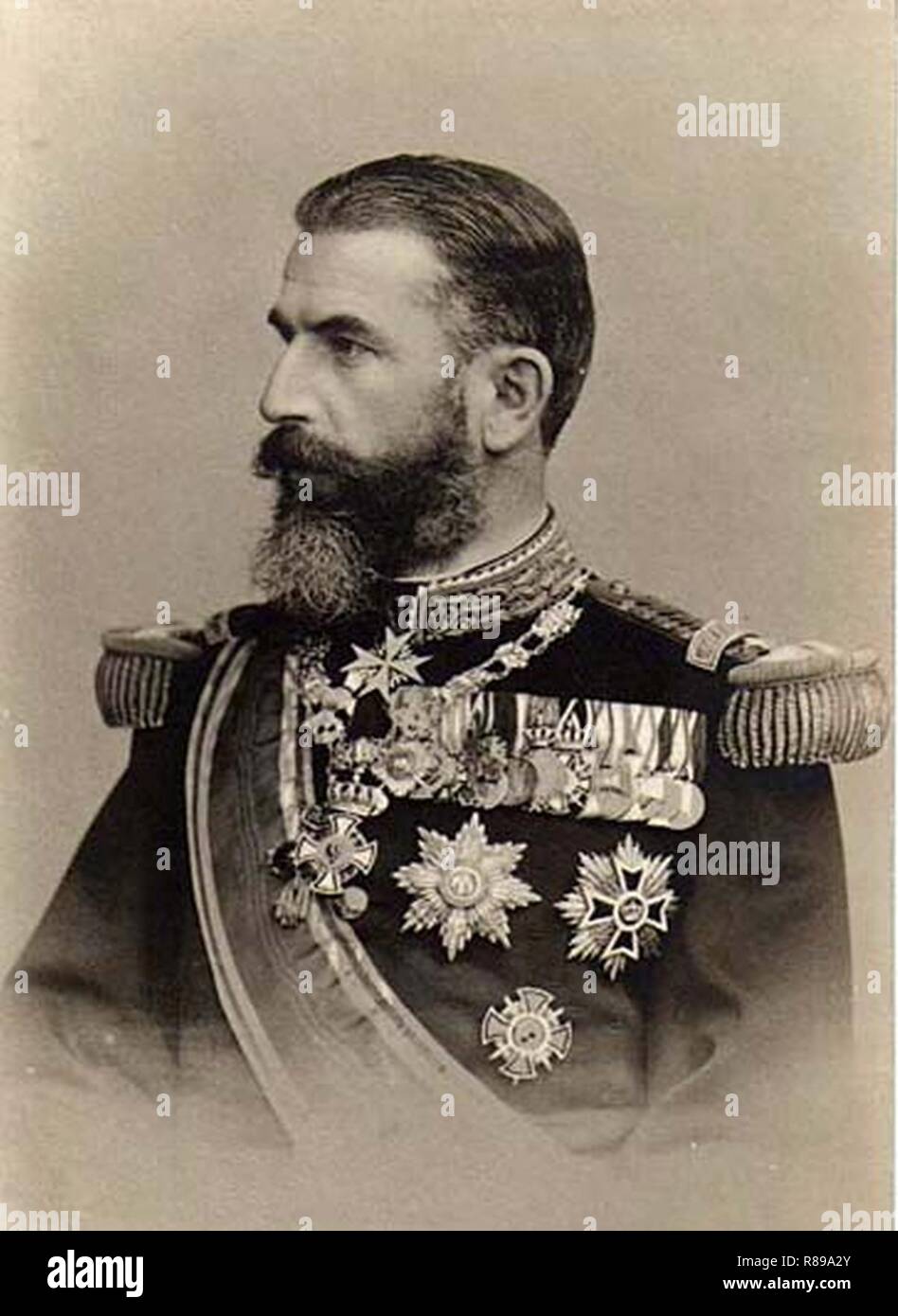 Carol I King of Romania Stock Photo - Alamy