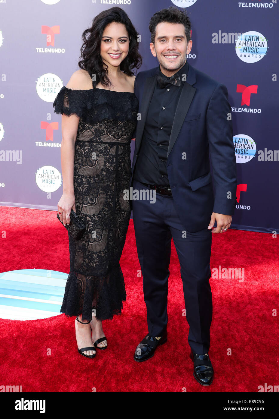 HOLLYWOOD, LOS ANGELES, CA, USA - OCTOBER 25: Alyssa Diaz, Gustavo ...