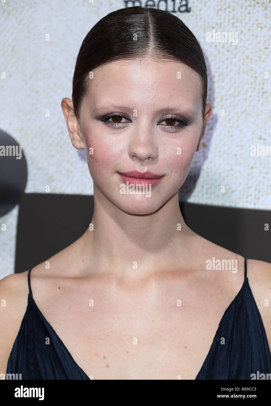 HOLLYWOOD, LOS ANGELES, CA, USA - OCTOBER 24: Actress Mia Goth wearing ...