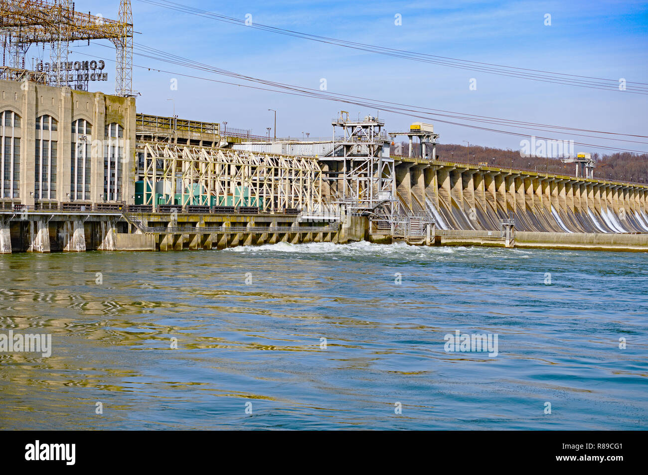 Hydroelectric Dam Power Station Stock Photo - Alamy