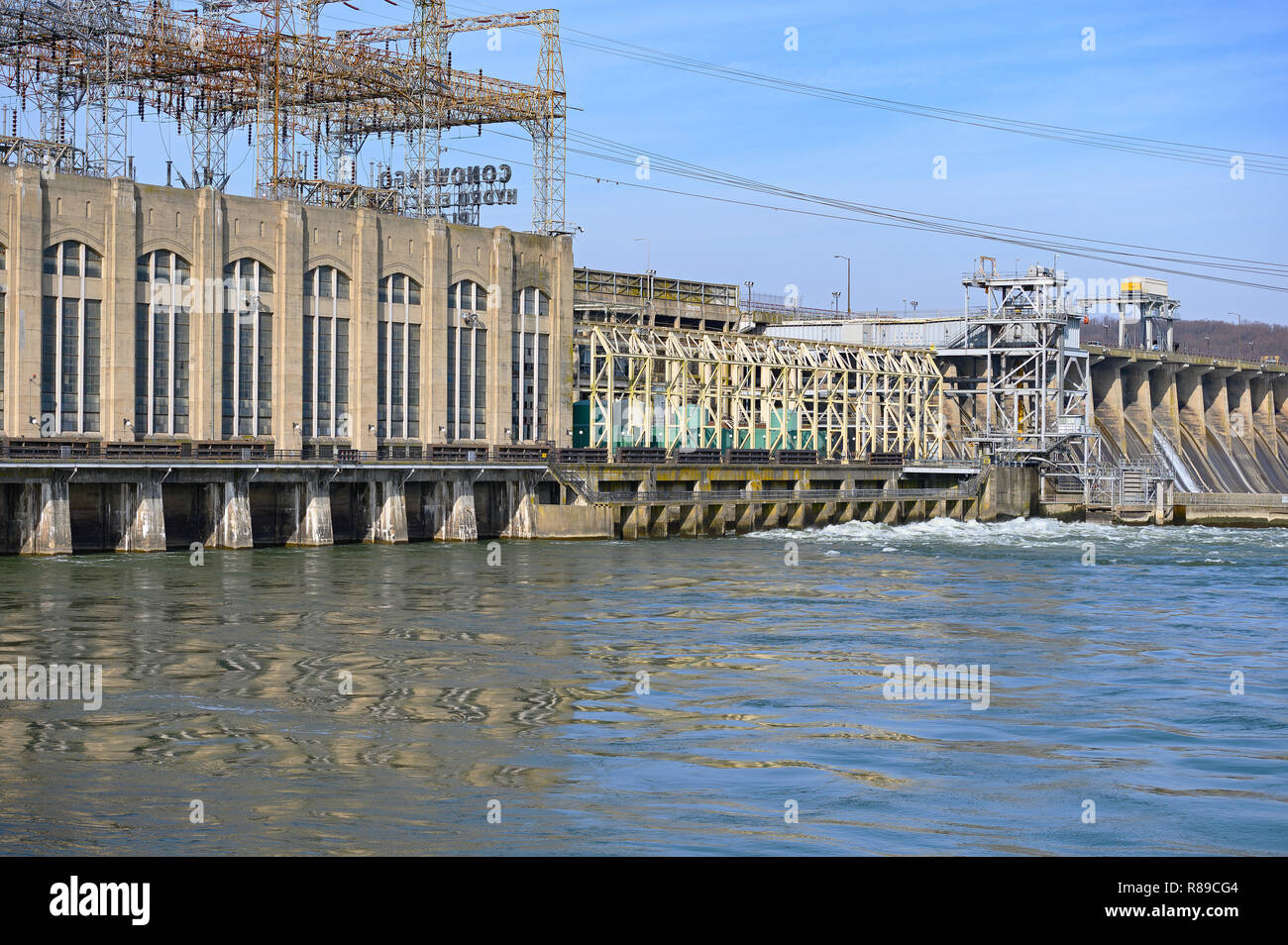 Hydroelectric Dam Power Station Stock Photo - Alamy