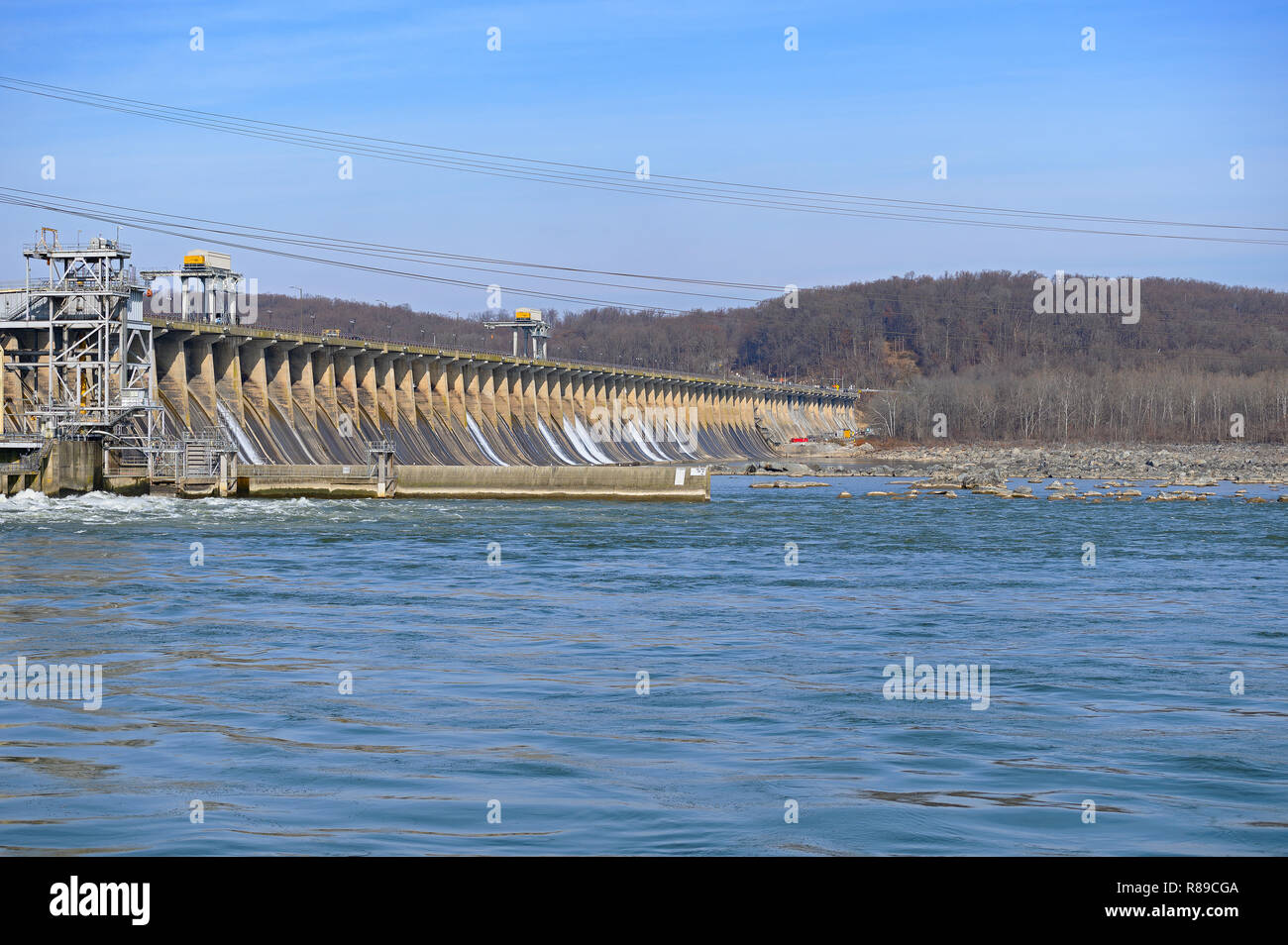 Hydroelectric Dam Power Station Stock Photo - Alamy