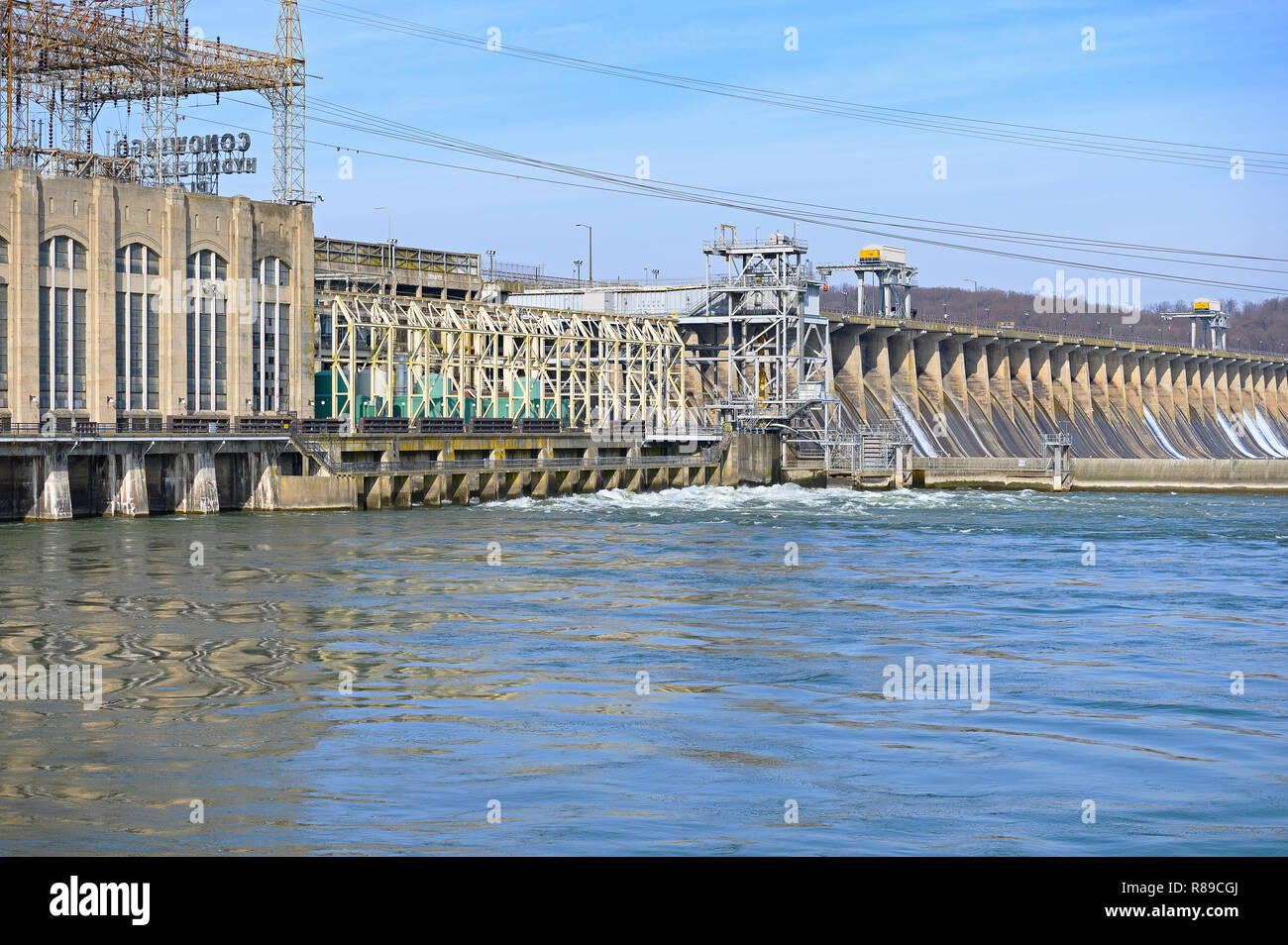 Hydroelectric Dam Power Station Stock Photo - Alamy