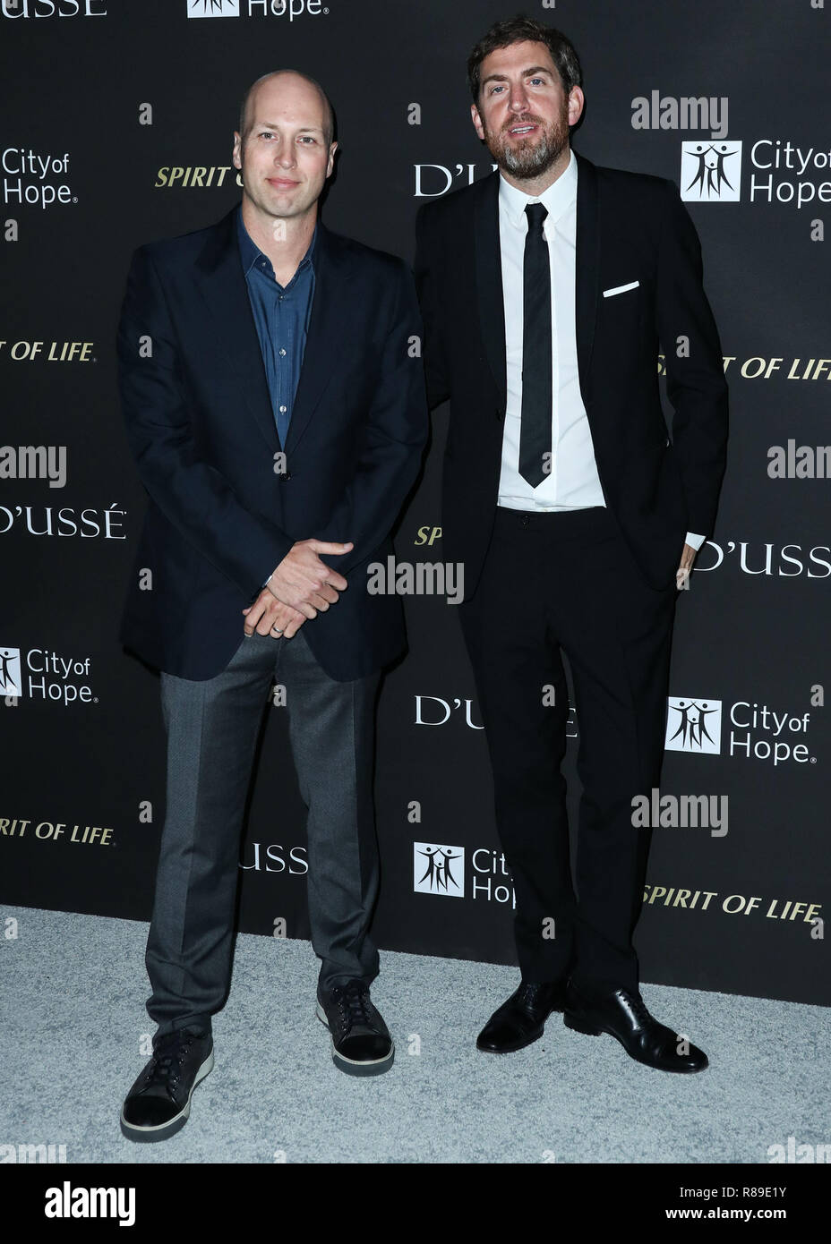 SANTA MONICA, LOS ANGELES, CA, USA - OCTOBER 11: Mike Caren, Max ...