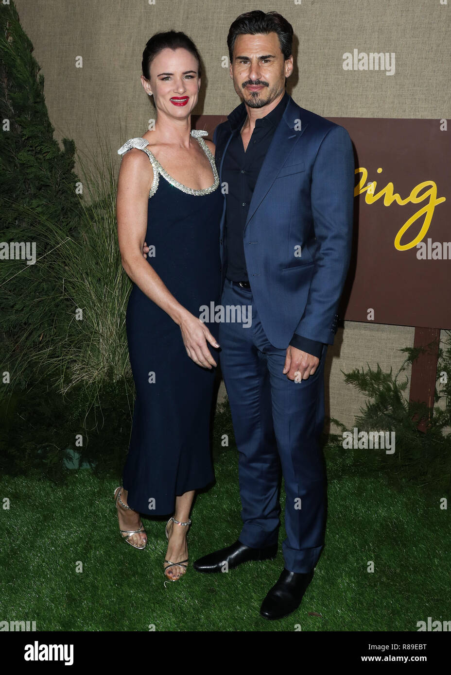 HOLLYWOOD, LOS ANGELES, CA, USA - OCTOBER 10: Juliette Lewis, Brad Wilk ...