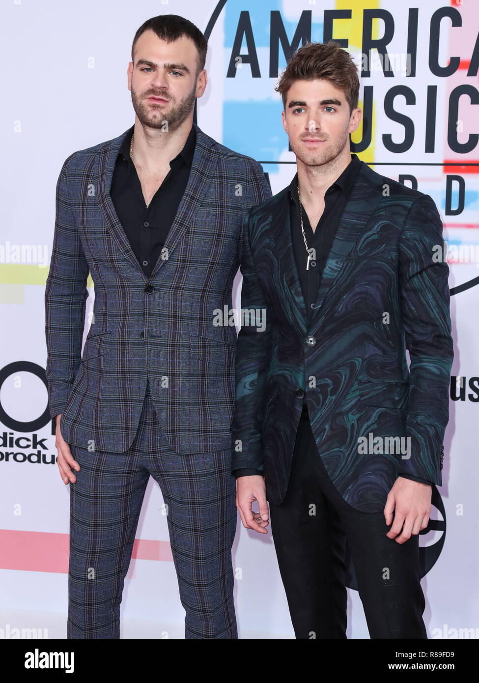 LOS ANGELES, CA, USA - OCTOBER 09: Alex Pall and Andrew Taggart of The ...