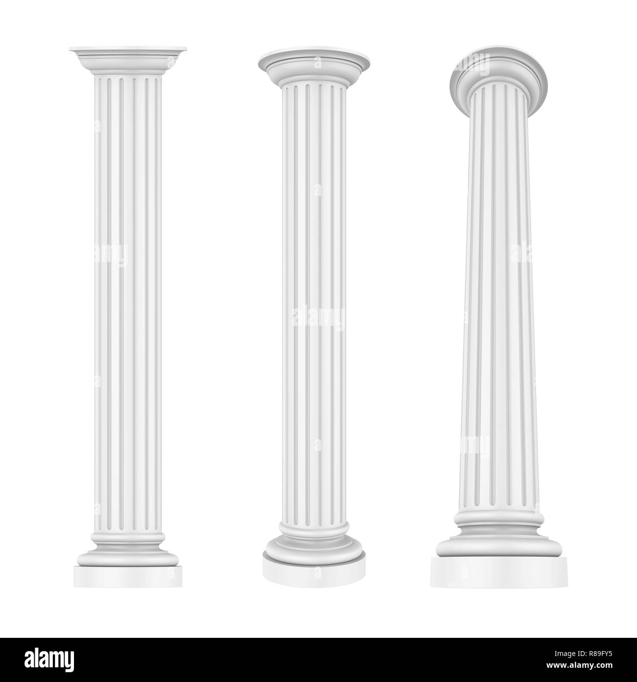 Architectural stone columns Black and White Stock Photos & Images - Alamy