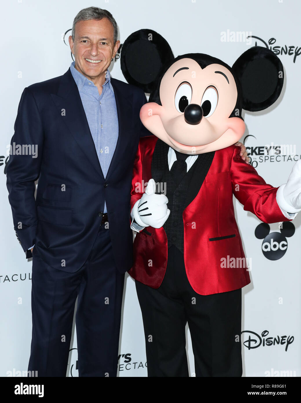 LOS ANGELES, CA, USA - OCTOBER 06: Bob Iger, Mickey Mouse at Mickey's ...