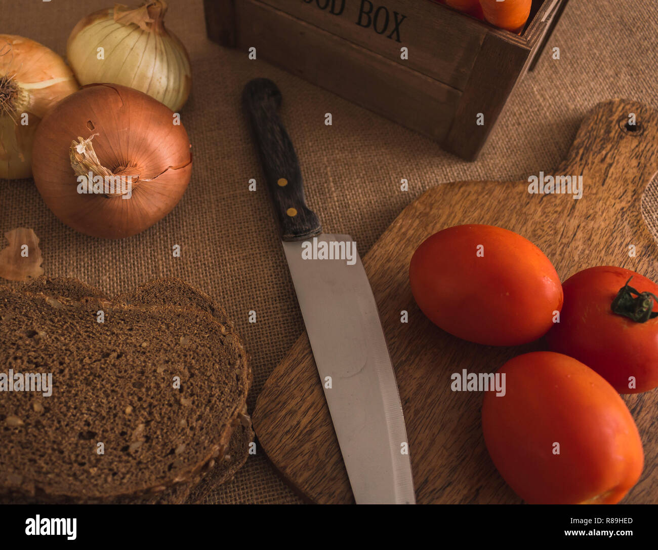 Healthy food cooked in an artisanal way Stock Photo - Alamy