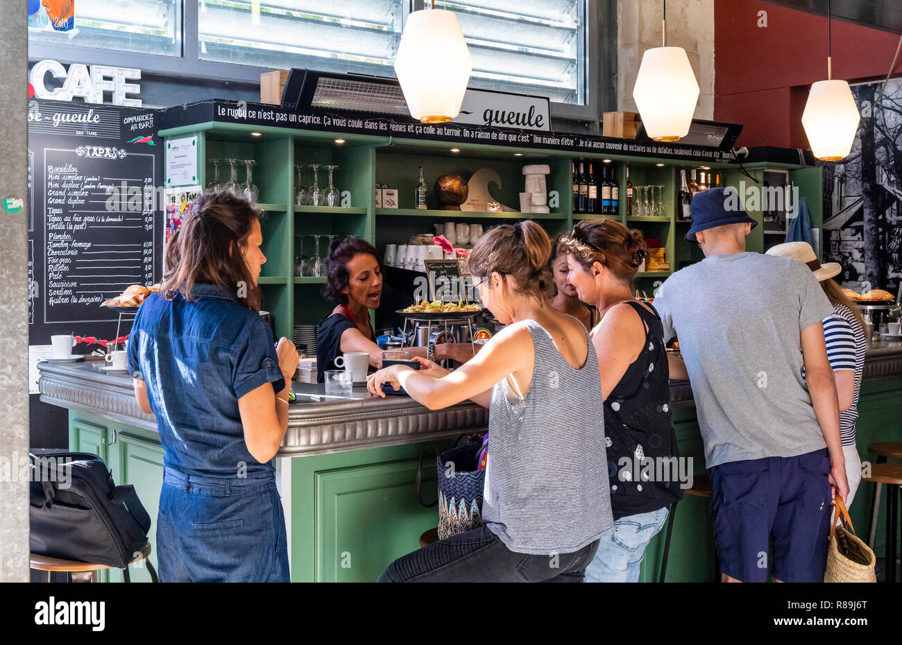 Biarritz bar halles hi-res stock photography and images - Alamy