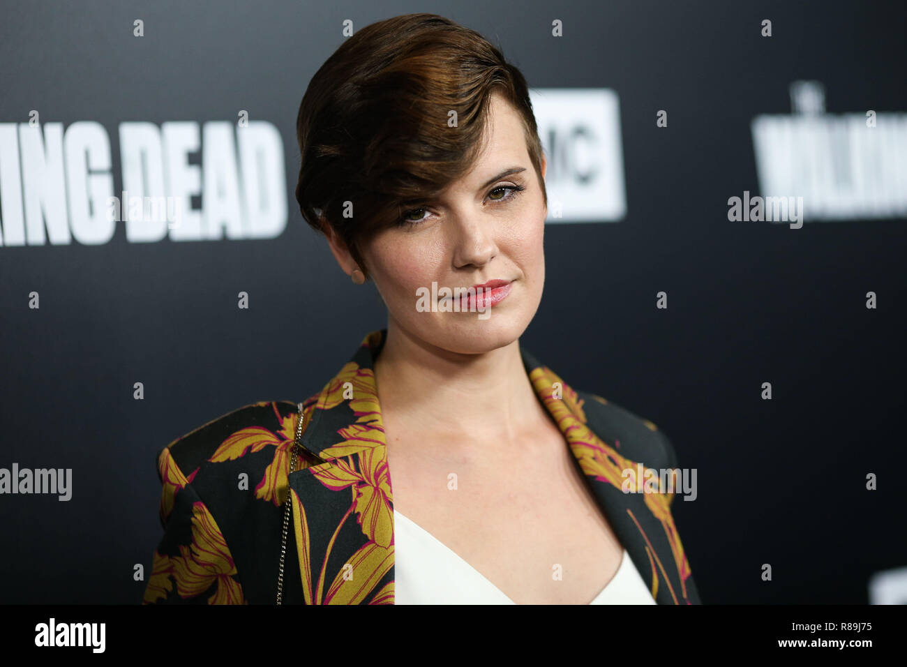 LOS ANGELES, CA, USA - SEPTEMBER 27: Actress Maggie Grace wearing an A ...