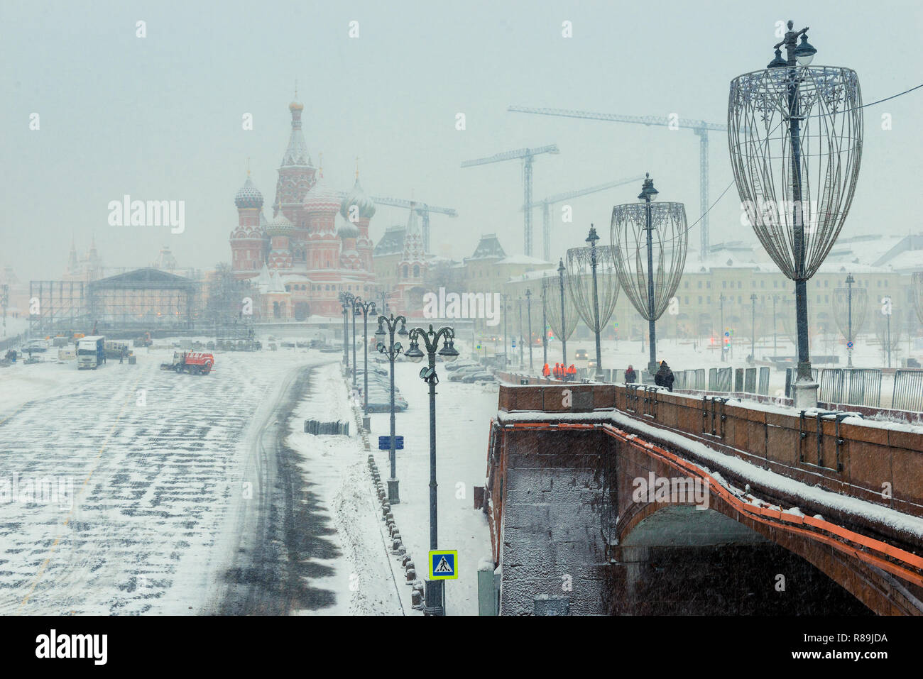 Blizzard russia hi-res stock photography and images - Alamy