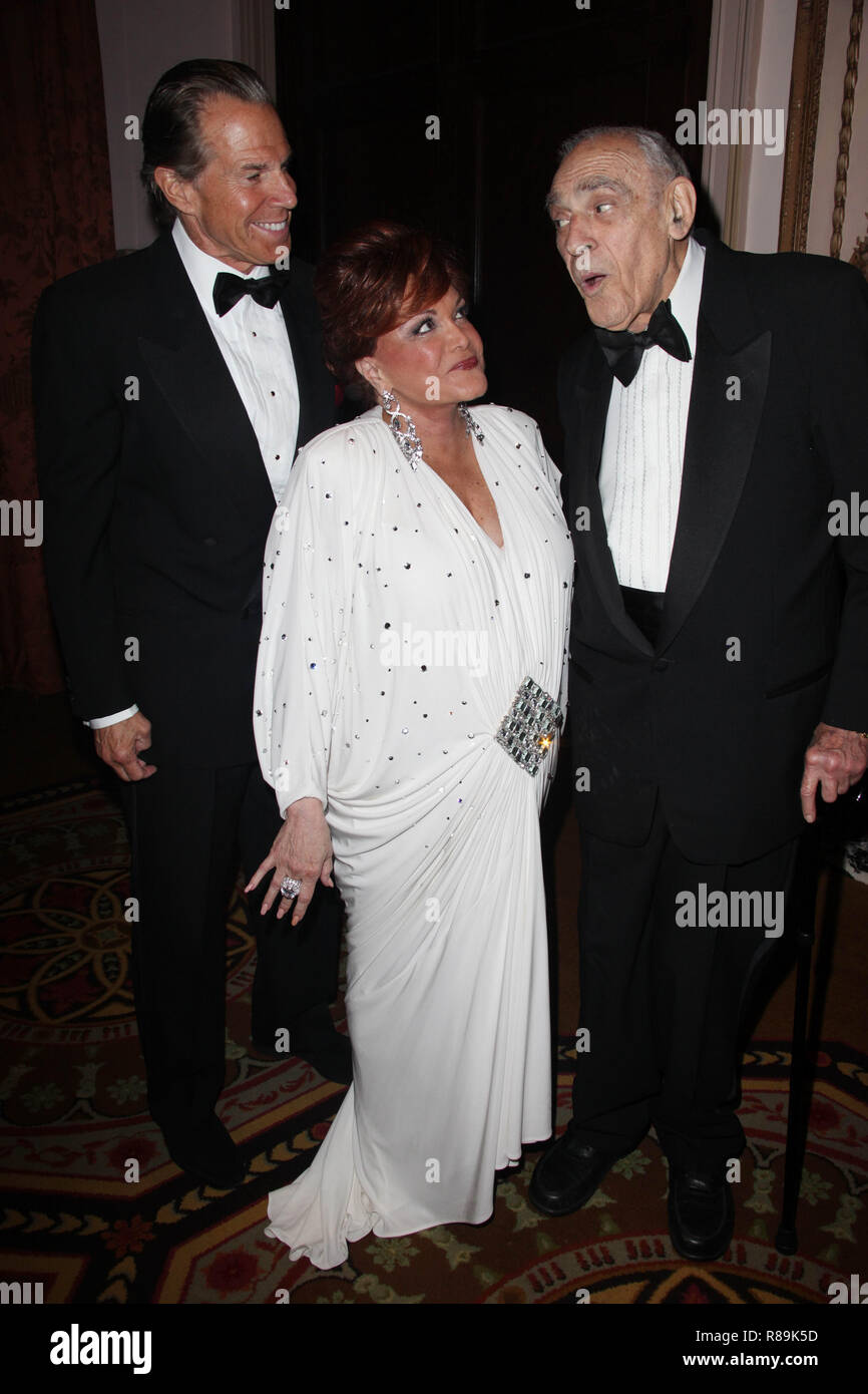 Bill Boggs, Connie Francis & Abe Vigoda.attending the 2011 Friars ...