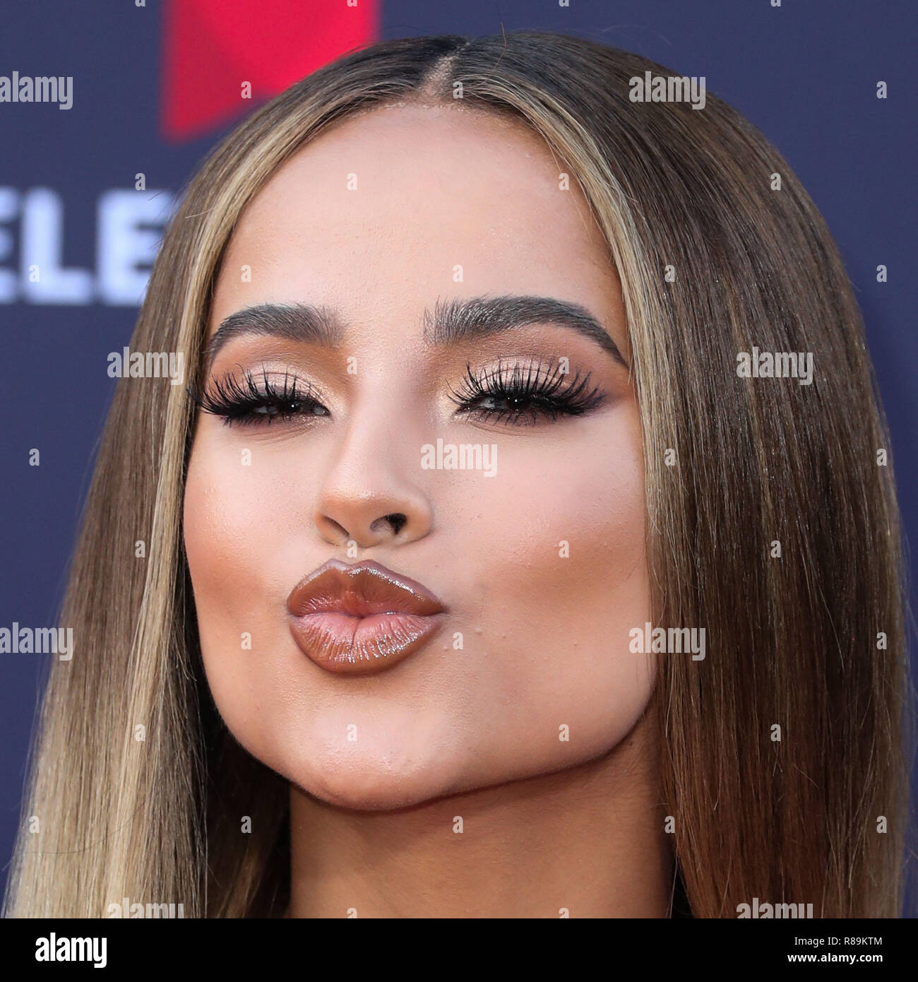 HOLLYWOOD, LOS ANGELES, CA, USA - OCTOBER 25: Becky G, Rebbeca Marie ...