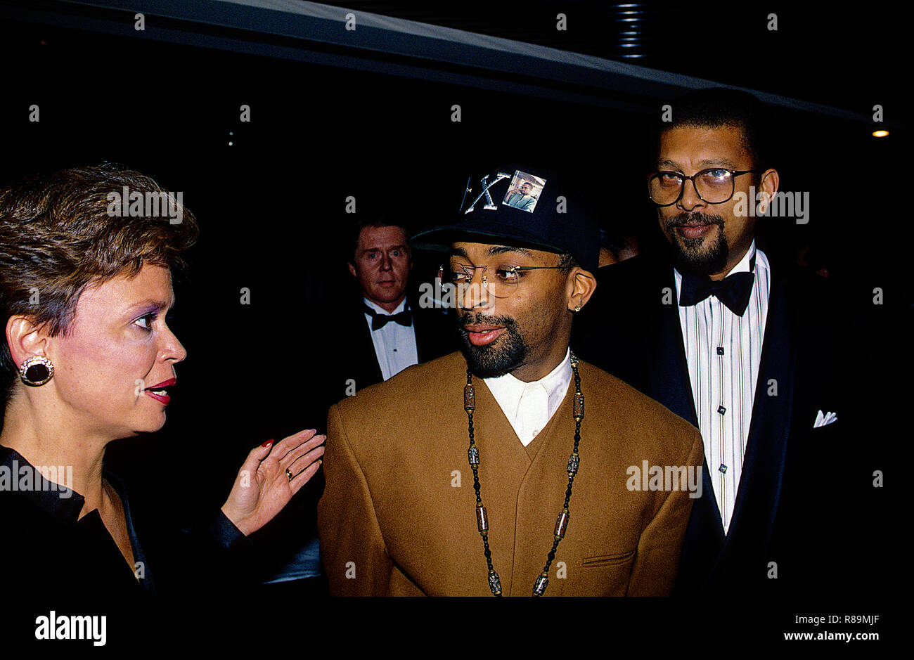 Washington, DC. USA, 1992 Spike Lee in Washington DC. With DC. Mayor ...
