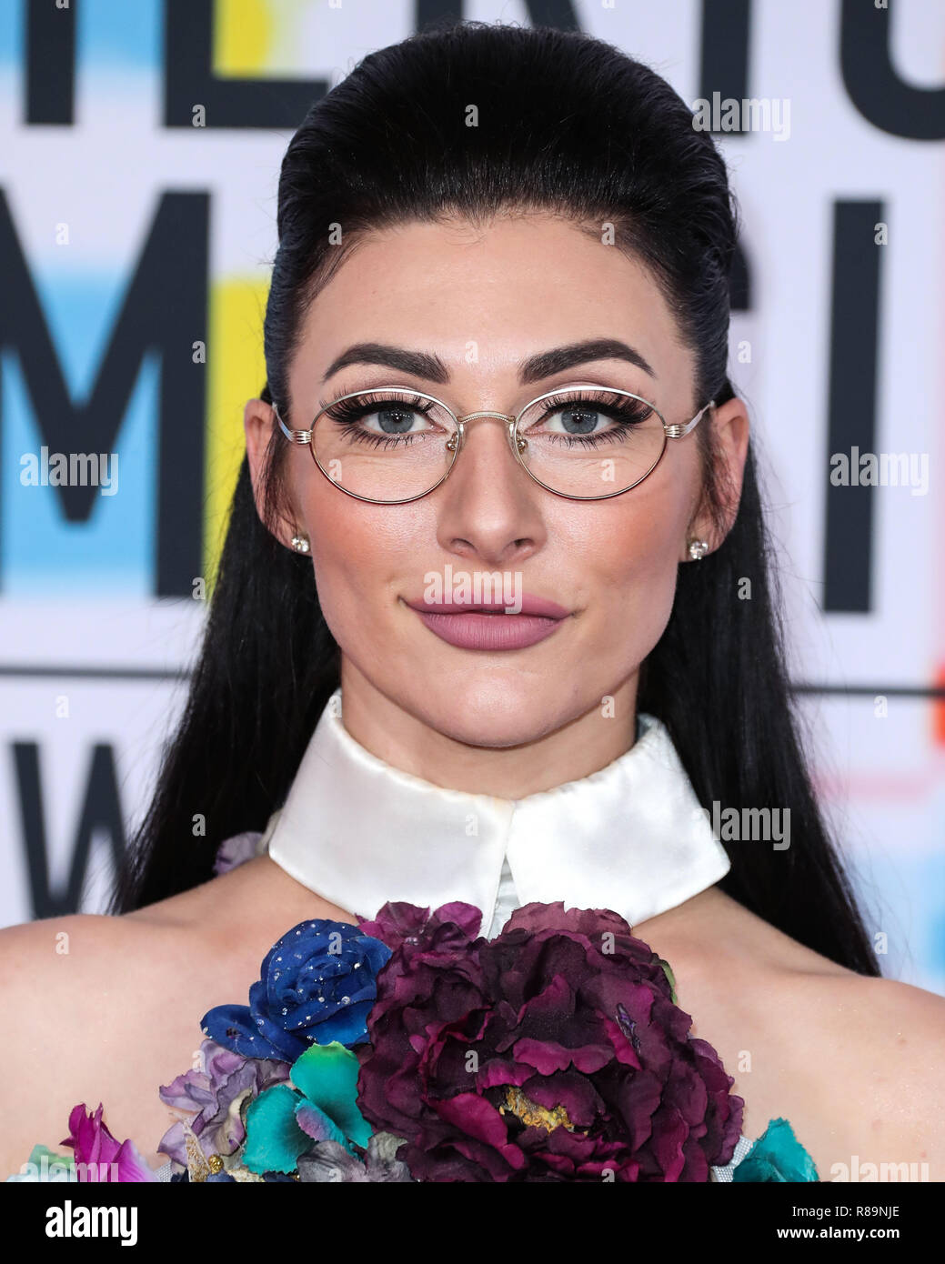 LOS ANGELES, CA, USA - OCTOBER 09: Qveen Herby, Amy Renee Noonan at the ...