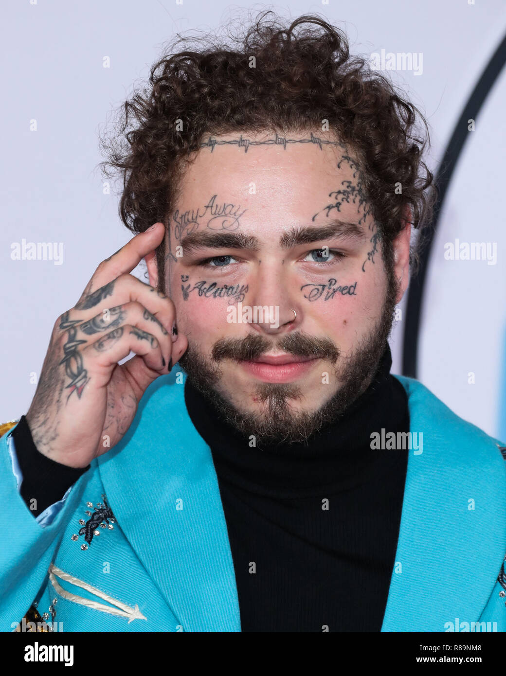 LOS ANGELES, CA, USA - OCTOBER 09: Post Malone, Austin Richard Post at ...