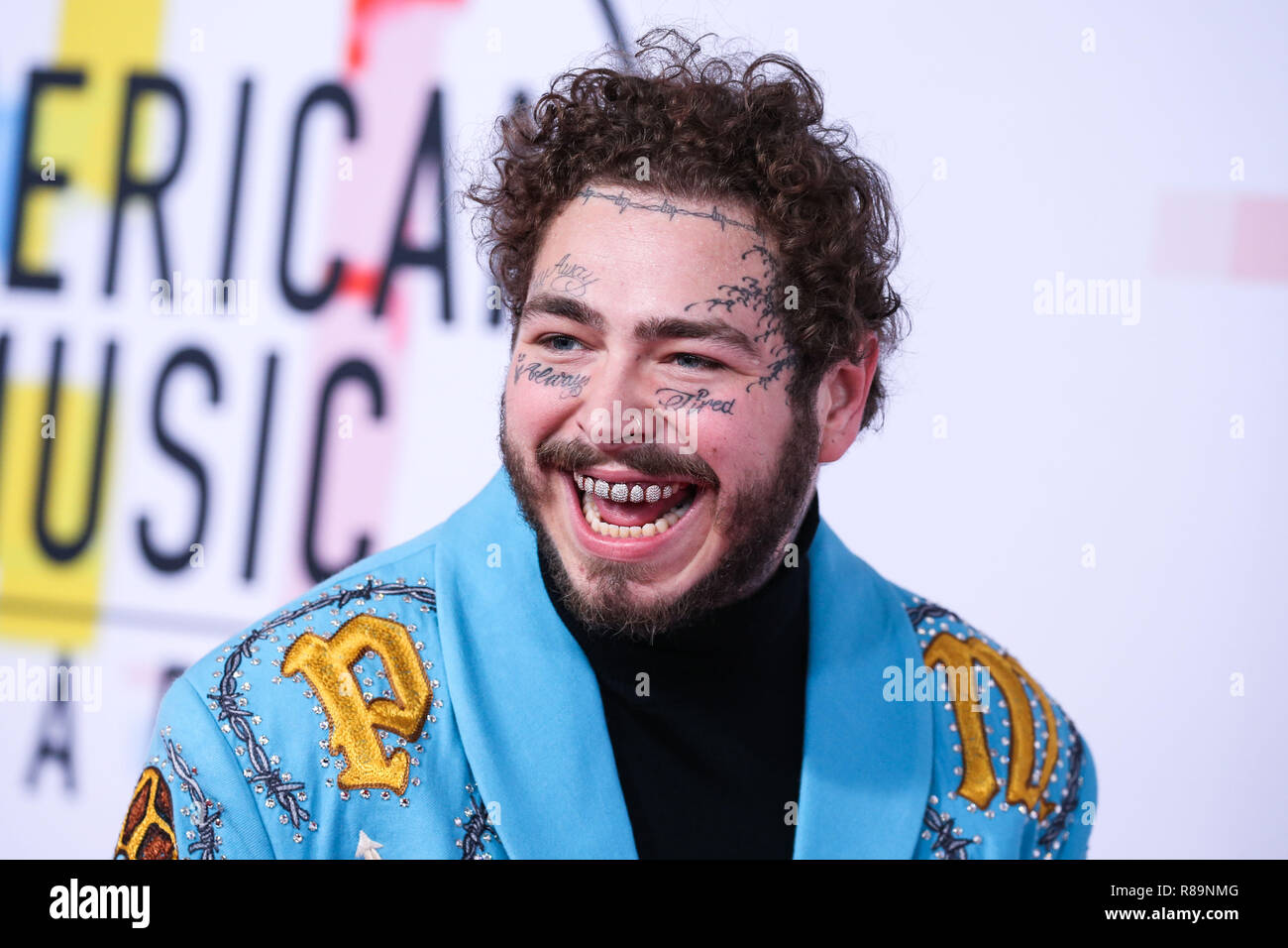 LOS ANGELES, CA, USA - OCTOBER 09: Post Malone, Austin Richard Post at ...