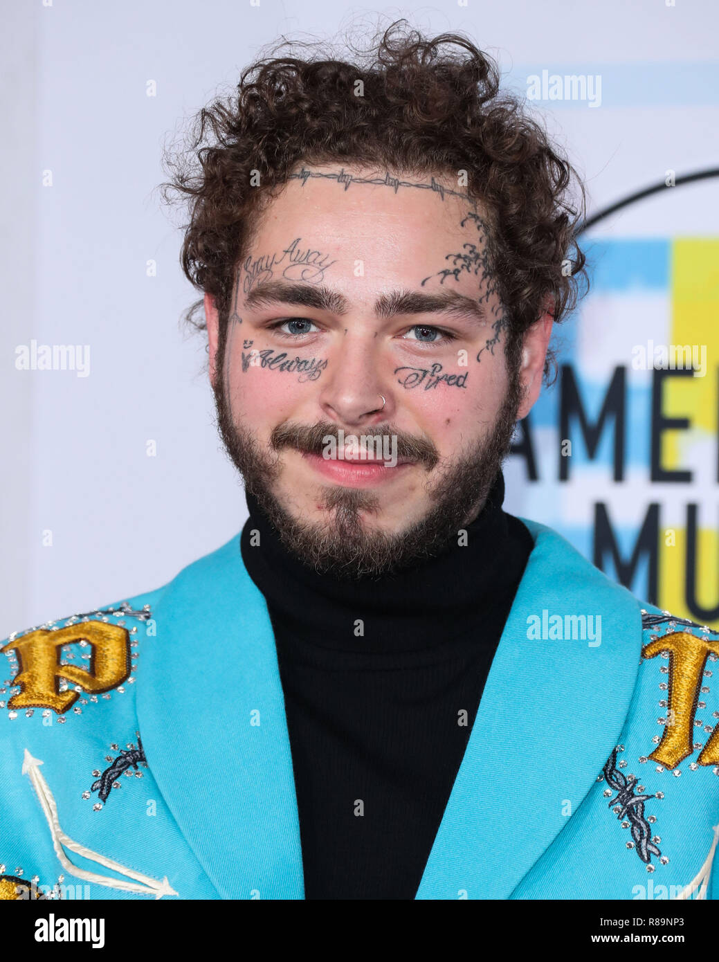 LOS ANGELES, CA, USA - OCTOBER 09: Post Malone, Austin Richard Post at ...